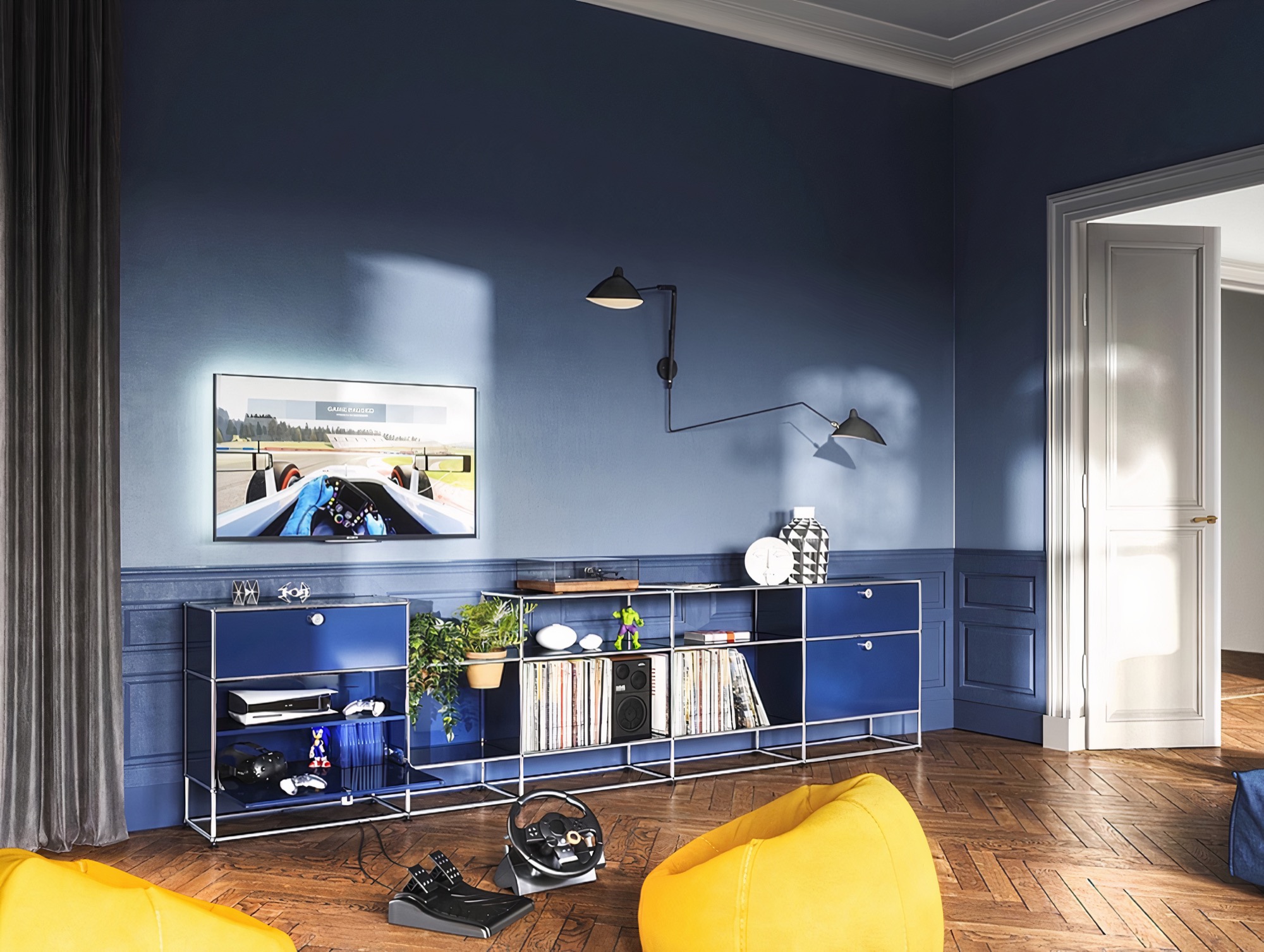 Gallery of Modular Lockers - Lock C for USM Haller - 2