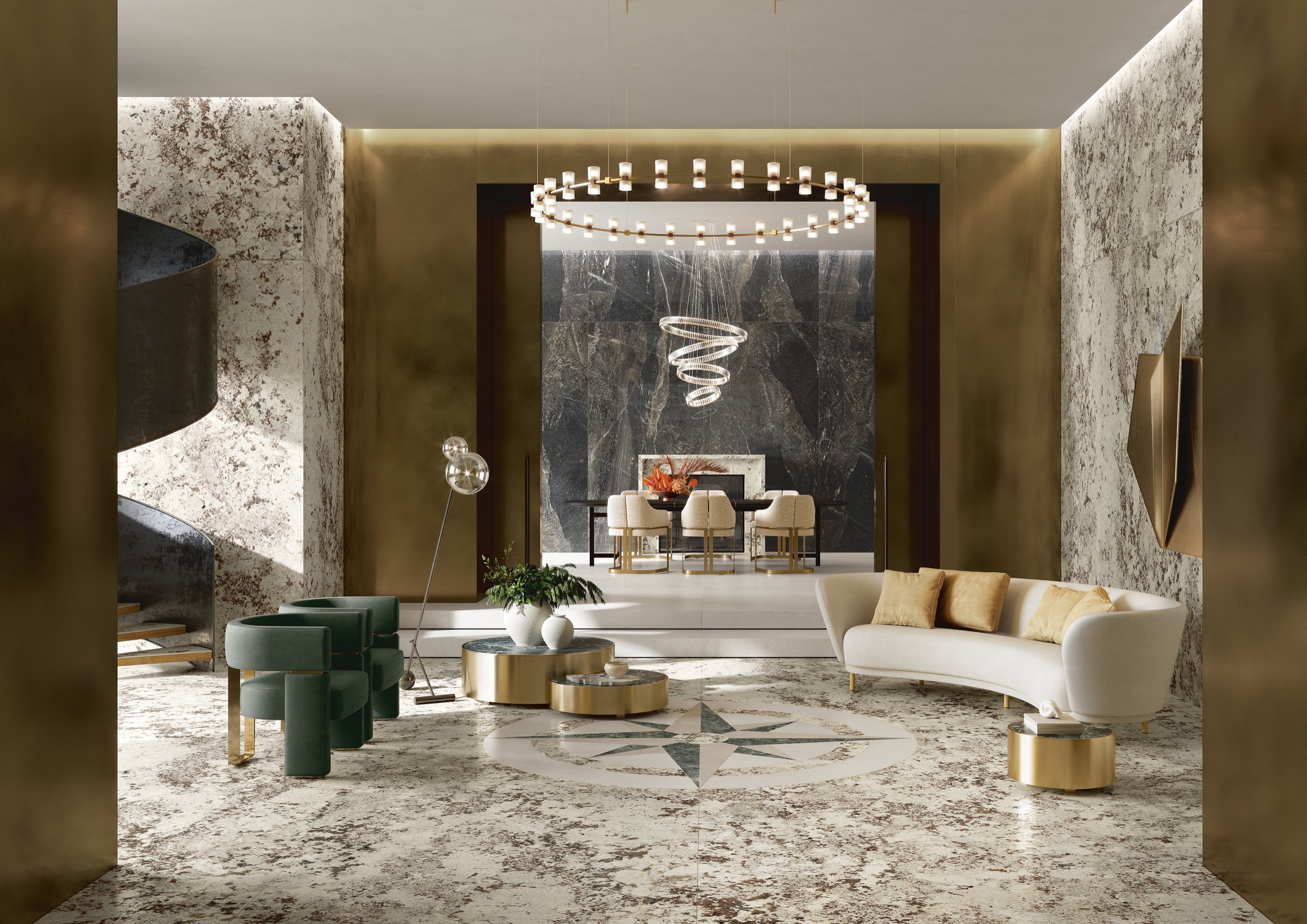 Gallery of Porcelain Ceramic Surfaces - Marble/Granite - 18