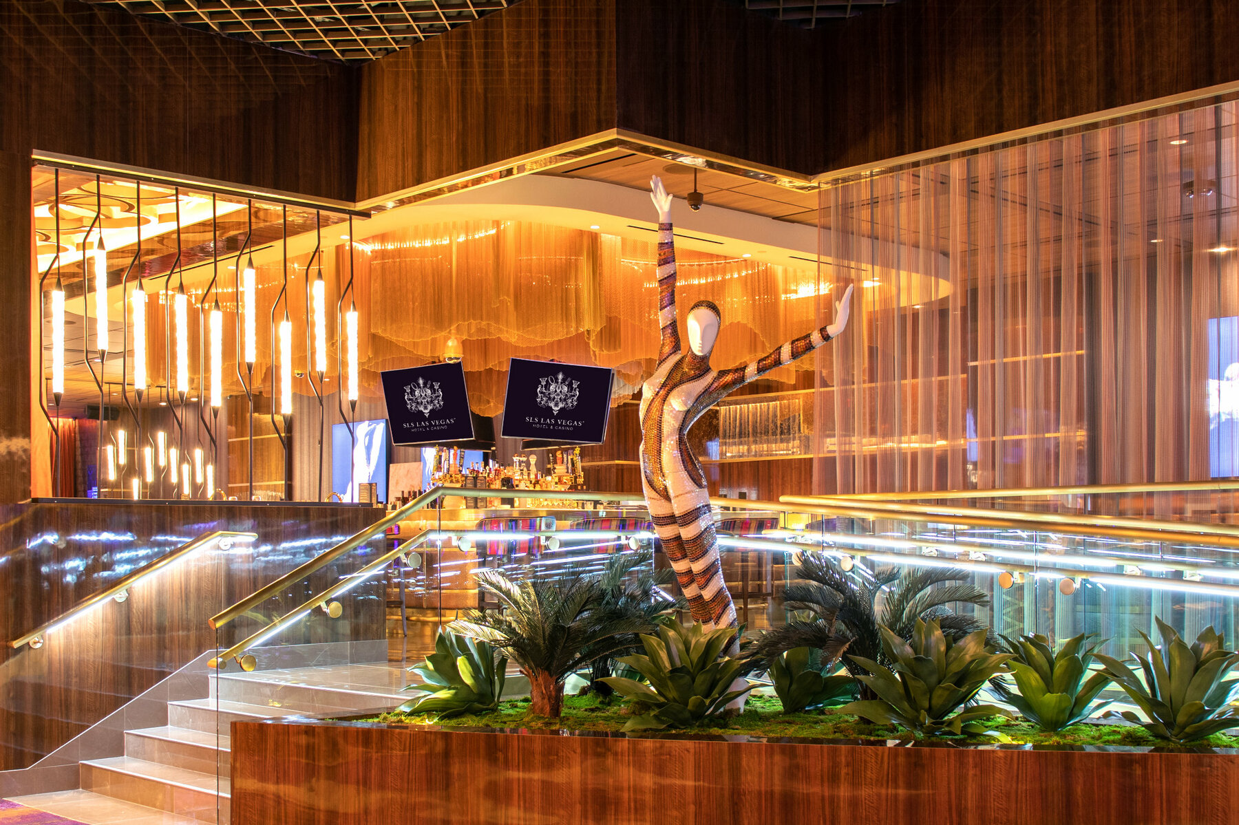 Gallery of Metal Wire Mesh Curtain Systems - Fabricoil® - 5