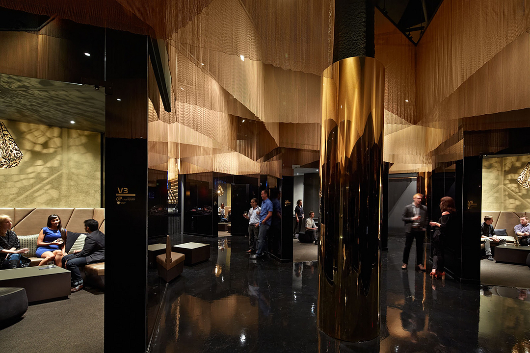 Interior Curtain Systems in Barclays Center from Cascade Architectural