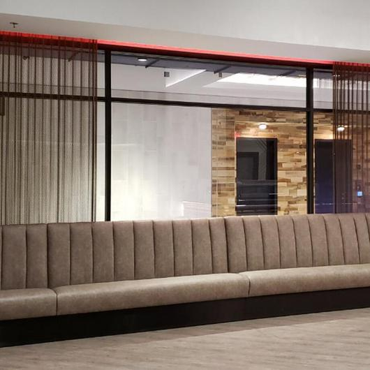 Interior Curtain Systems in Stadium from Cascade Architectural