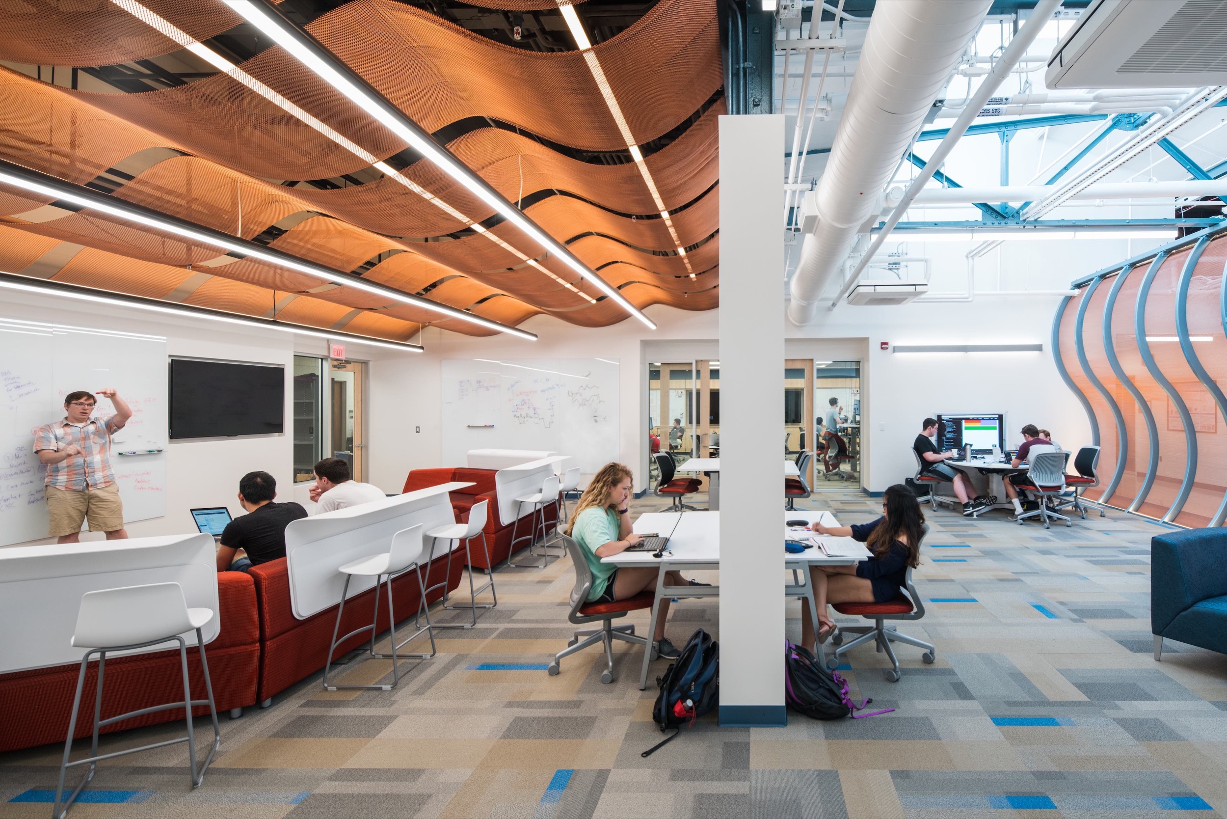 Gallery of Interior Curtain Systems in University - 2