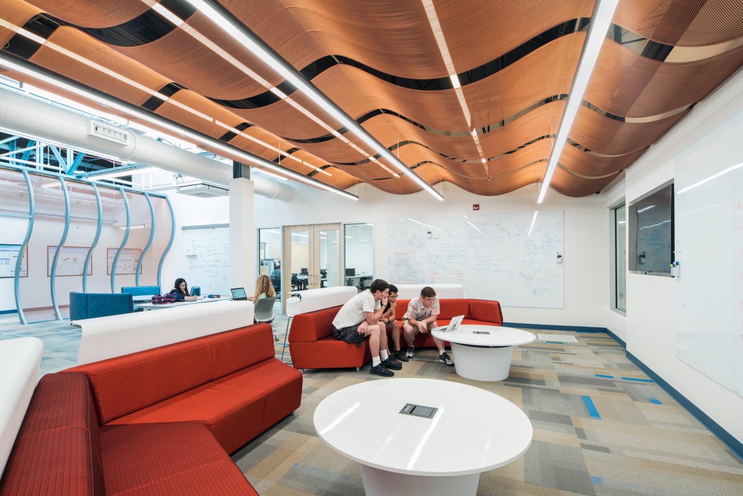Interior Curtain Systems in University from Cascade Architectural