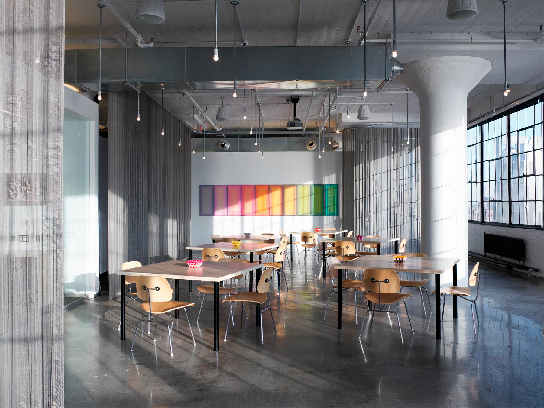 Gallery of Interior Curtain Systems in Design Center - 1