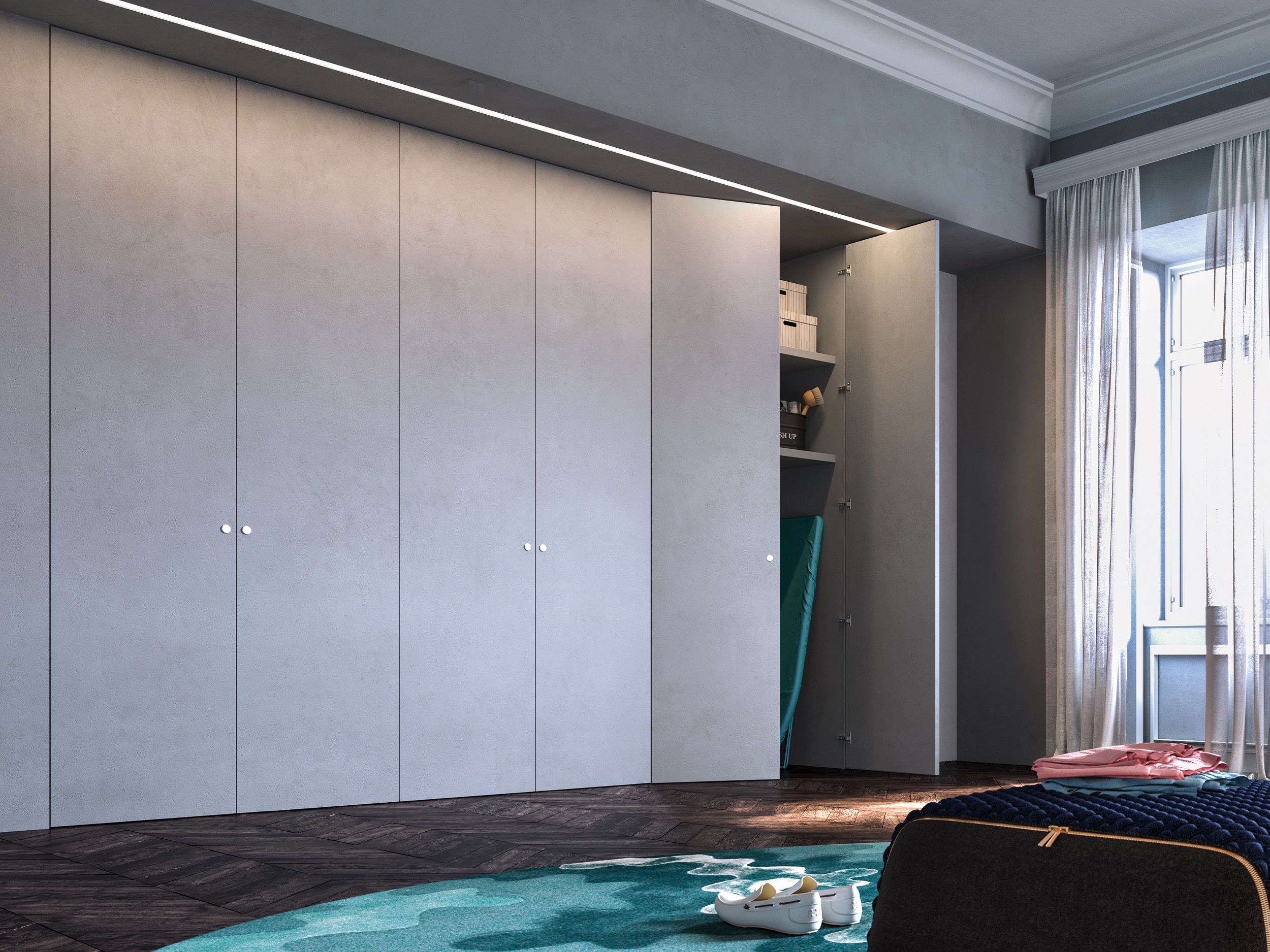 Gallery of Wardrobe Doors - ECLISSE Syntesis® Collection - 6