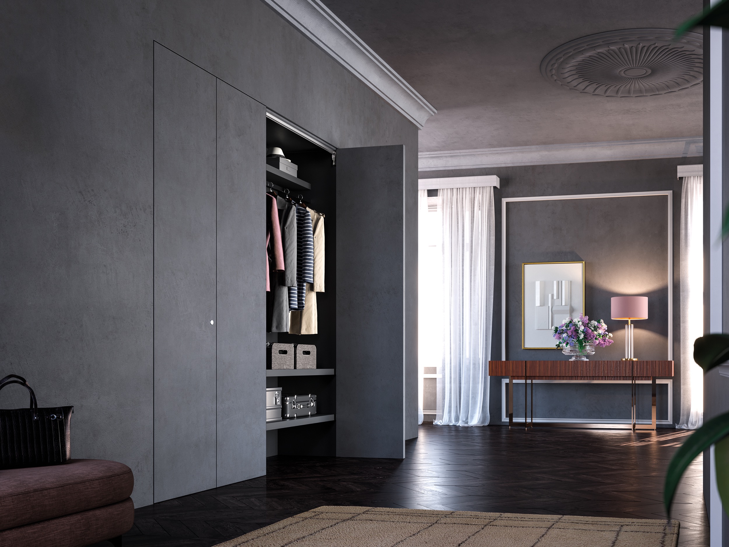 Gallery of Wardrobe Doors - ECLISSE Syntesis Collection - 3