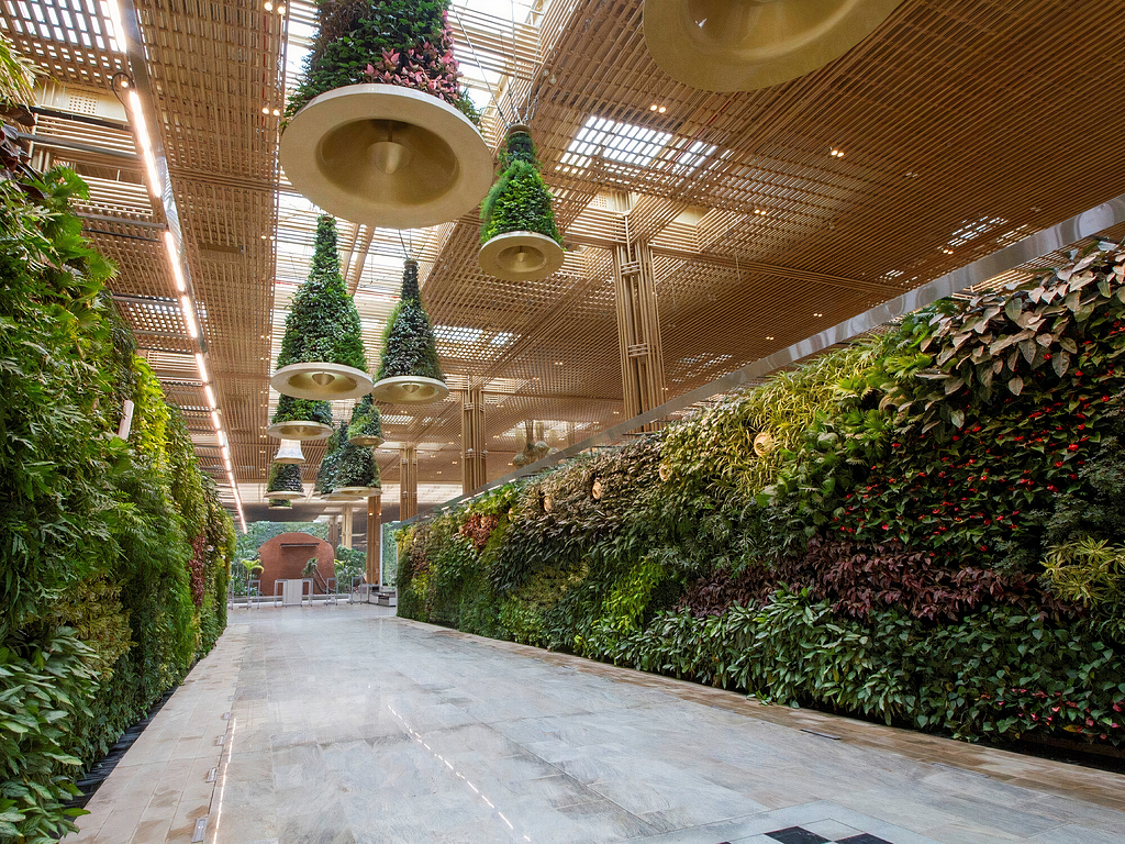 Indoor Bamboo Round Beams - Bamboo N-vision from MOSO® Bamboo