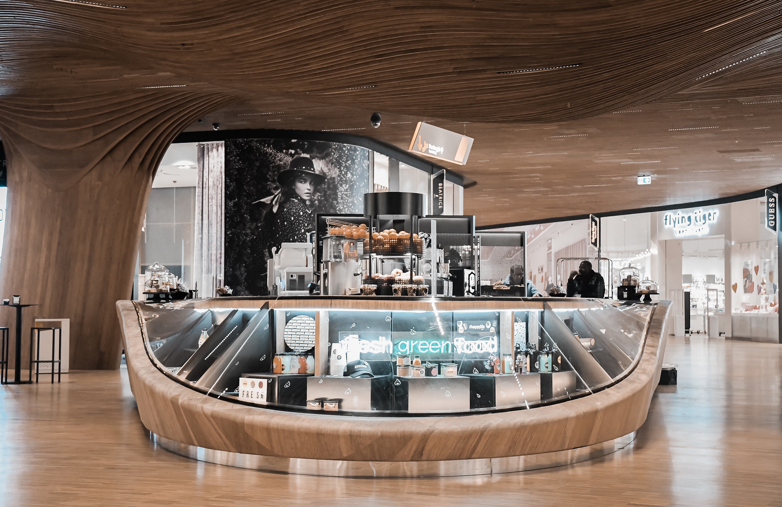 Gallery of Indoor Bamboo Solutions in Shopping Center - 6