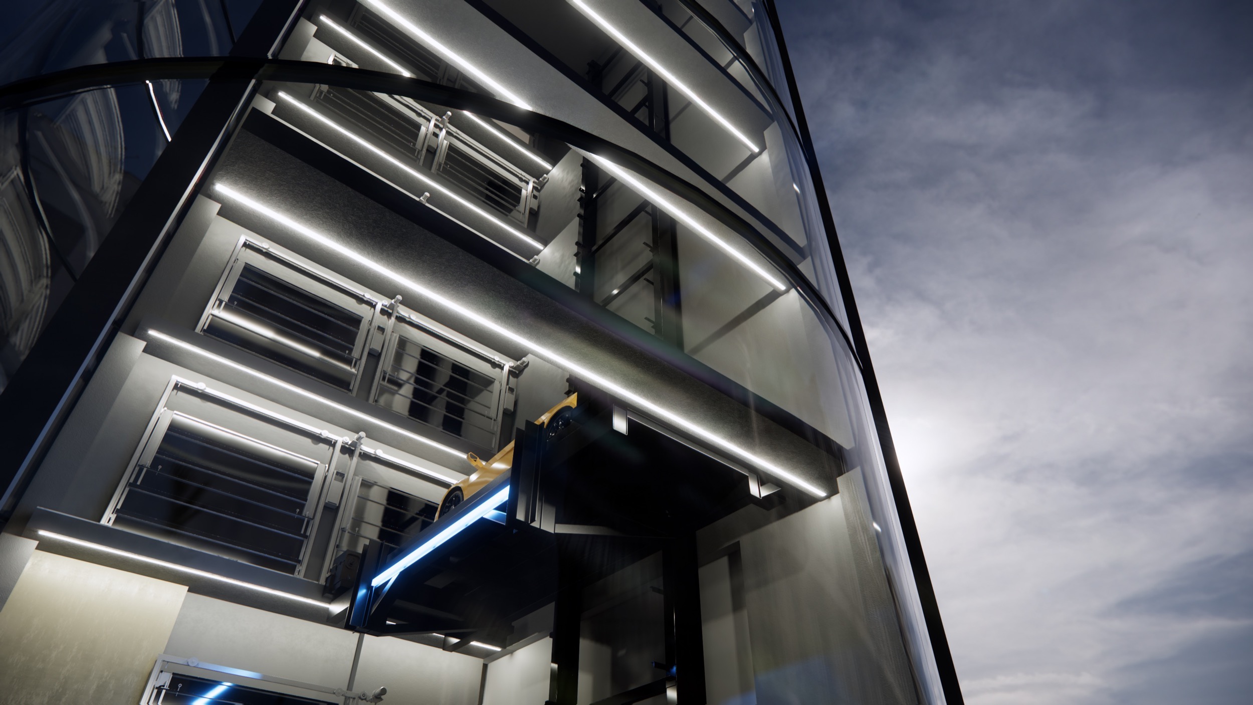 Gallery of Robotic Parking - Sky Garage - 19