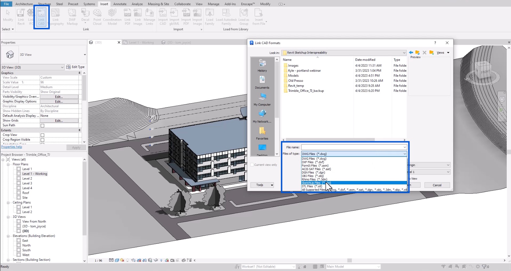 Gallery of How to Maximize Revit Importer - 5