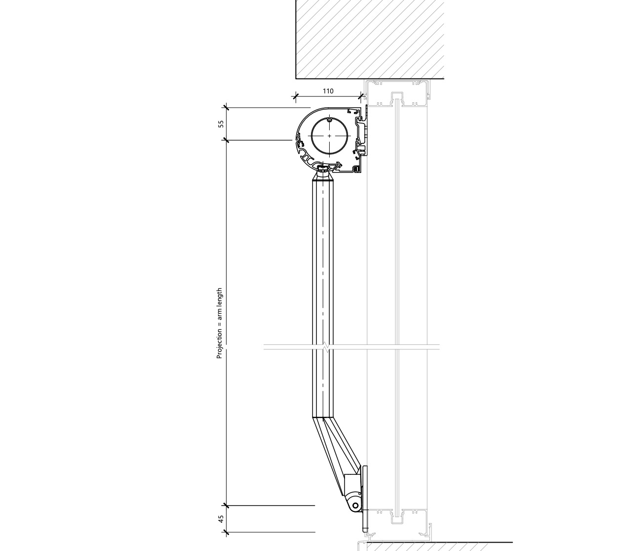 Gallery of Drop Arm Window Awnings - 9