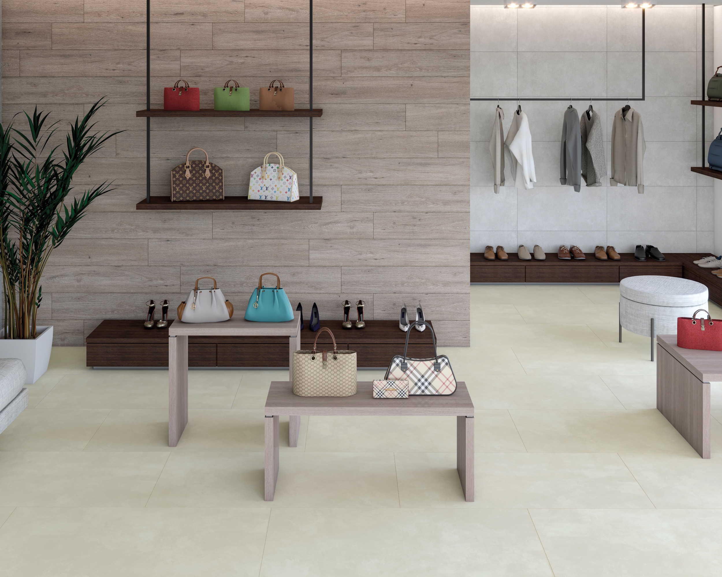 Galeria de Porcelánico tipo cemento - Leighton - 8