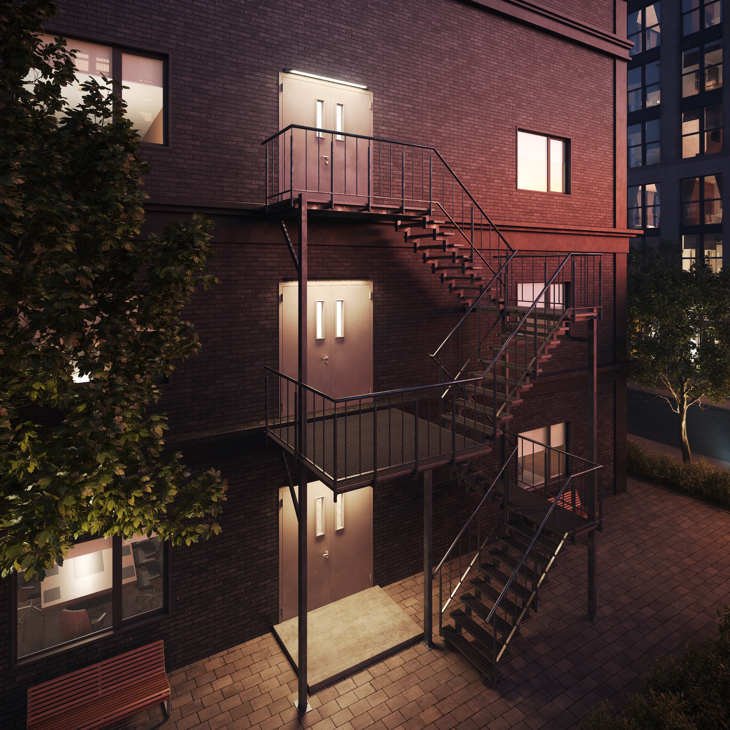 Egress Lighting - BLD and AEL Wallpack from Luminaire LED