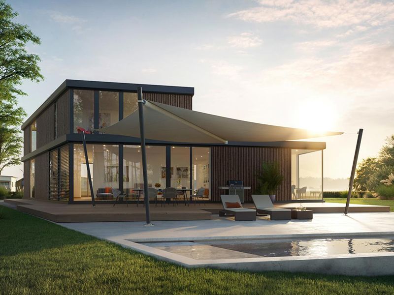 Gallery of External Sun Shade Sails -Sonea - 1