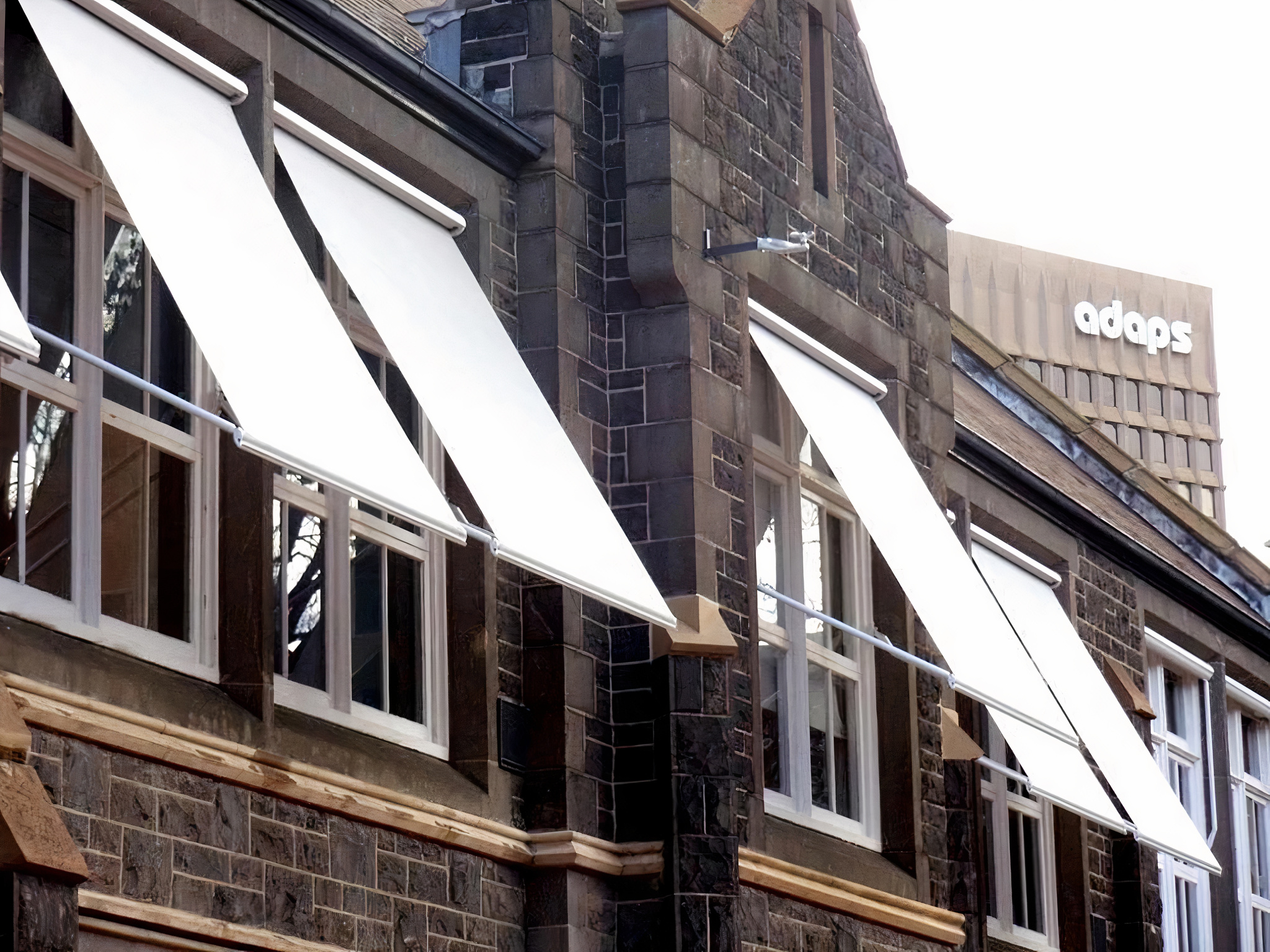 Gallery of Drop Arm Window Awnings - 7