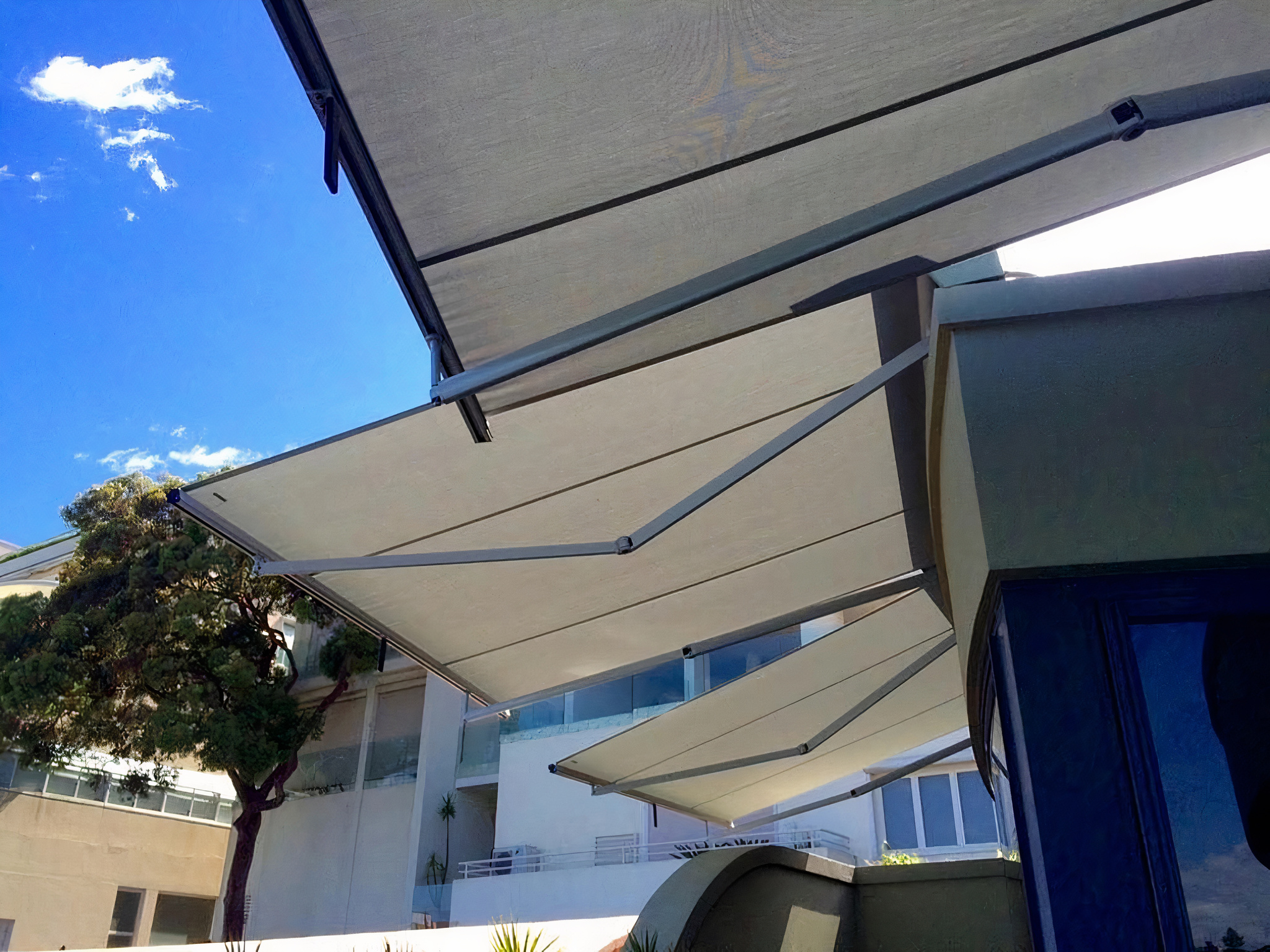 Gallery of Retractable Folding Arm Awnings - 8