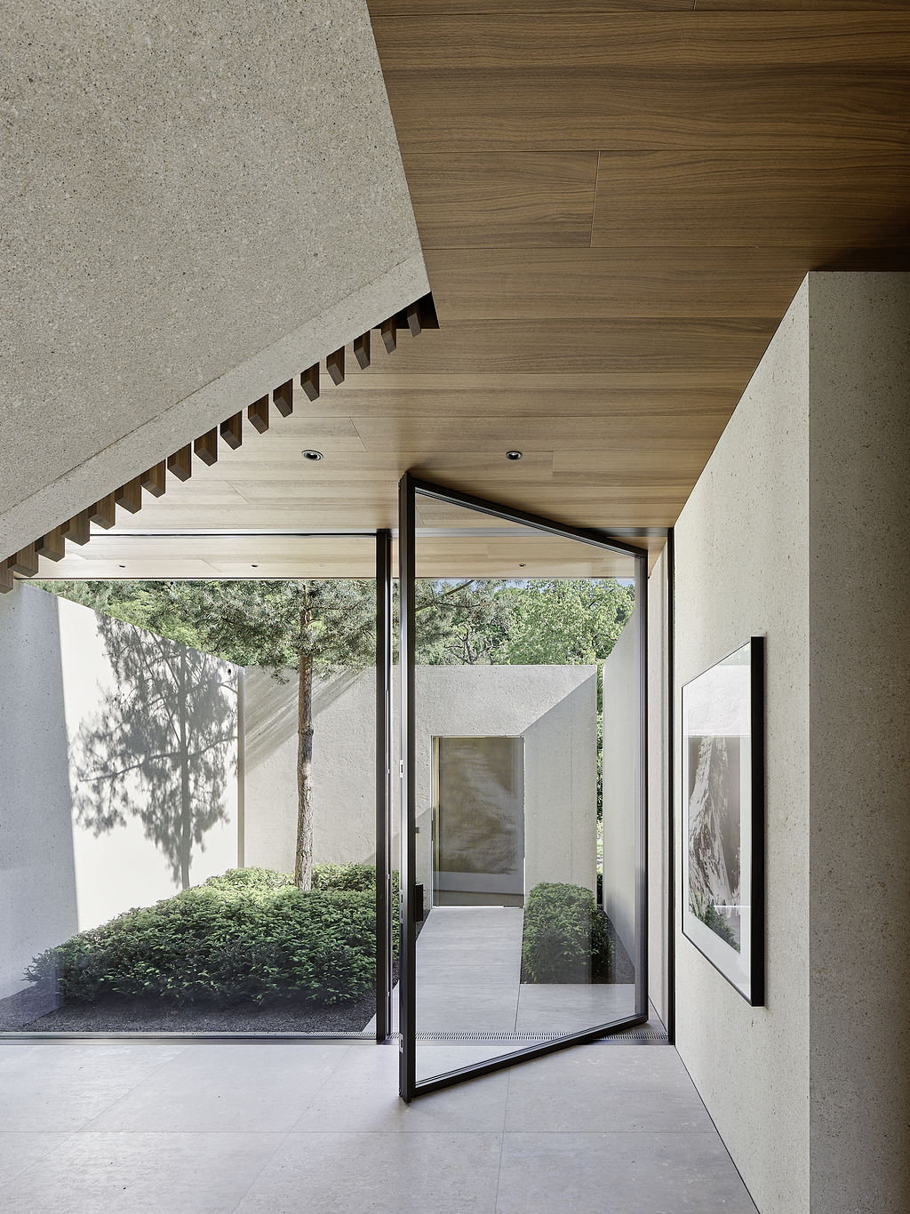 Glass Door - Sky-Frame Pivot from Sky-Frame