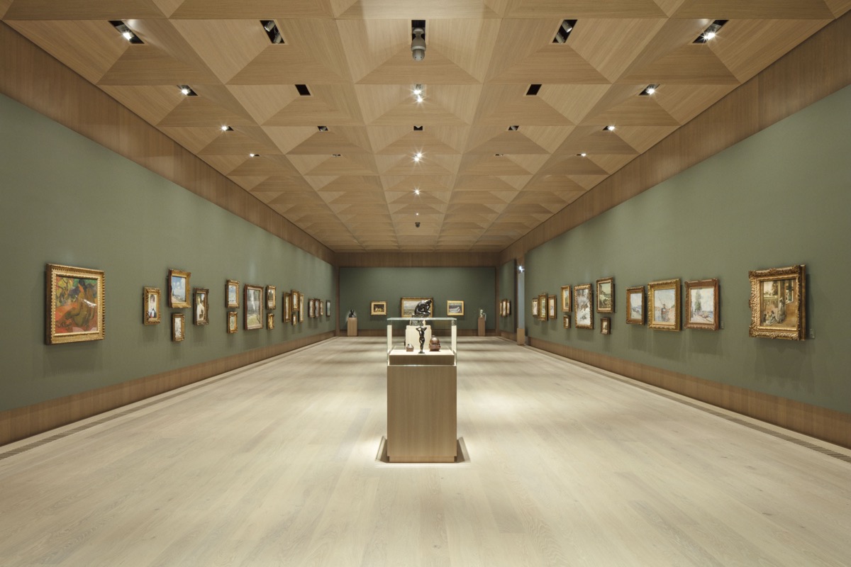 Gallery of Solid Oak Wood Floor in Ordrupgaard Museum - 3