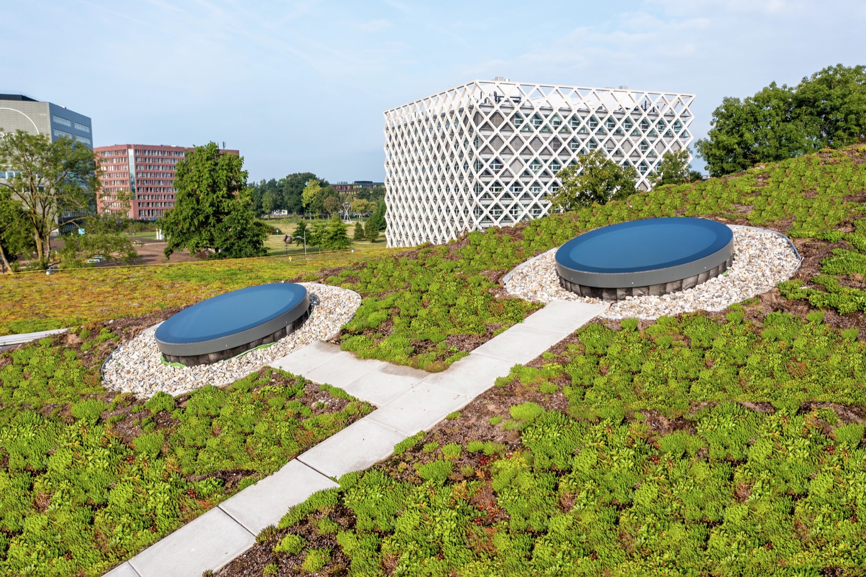 Gallery of Circular Skylights at Omnia & WUR Centre - 2