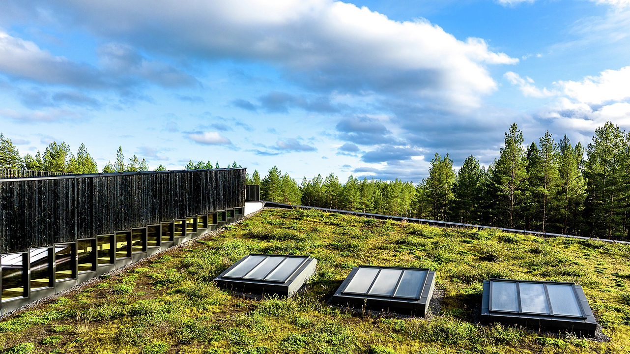 Modular Skylights in the Plus in Magnor from VELUX Commercial