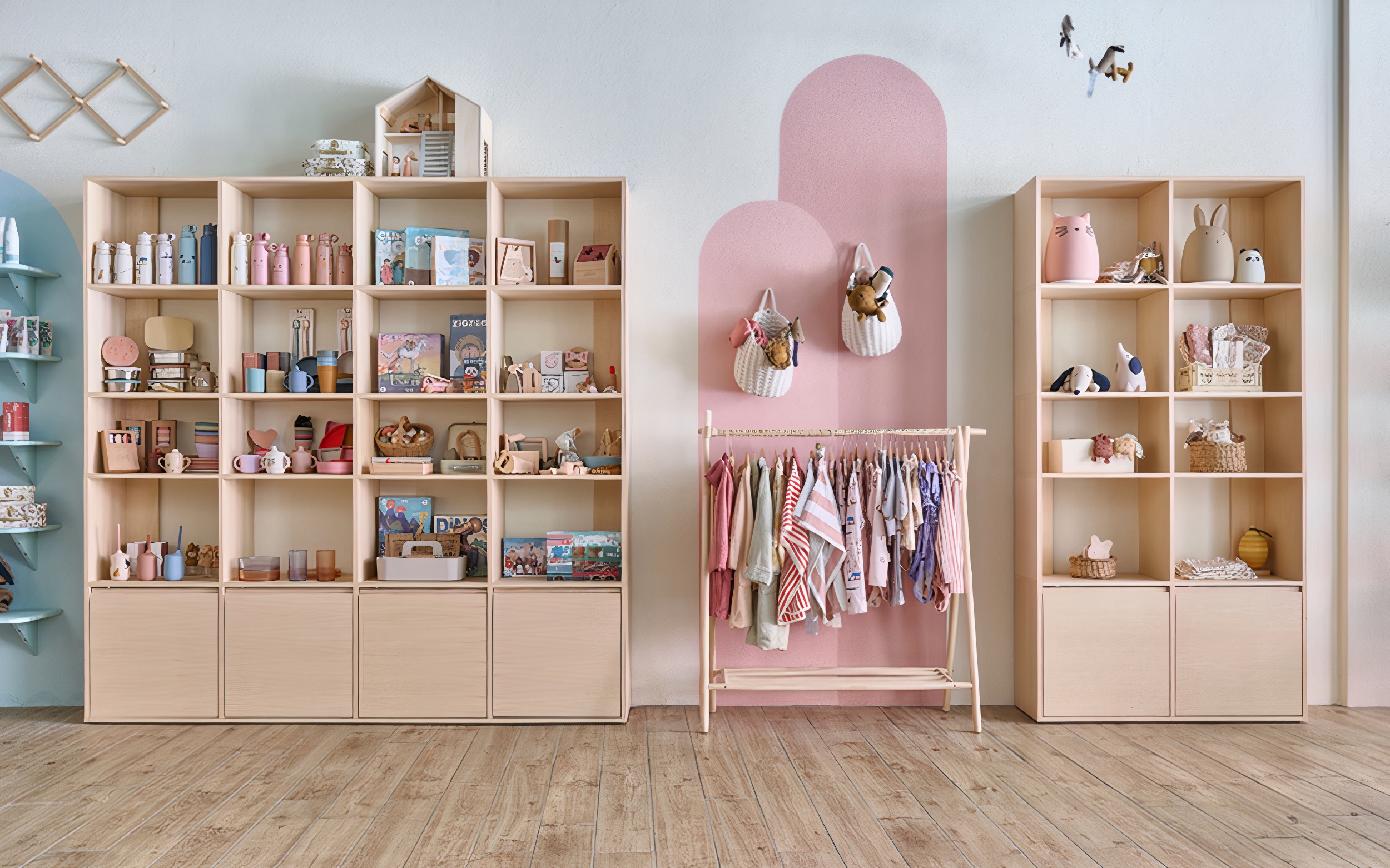 Gallery of Customized Furniture used in Yay! Kids Store - 1