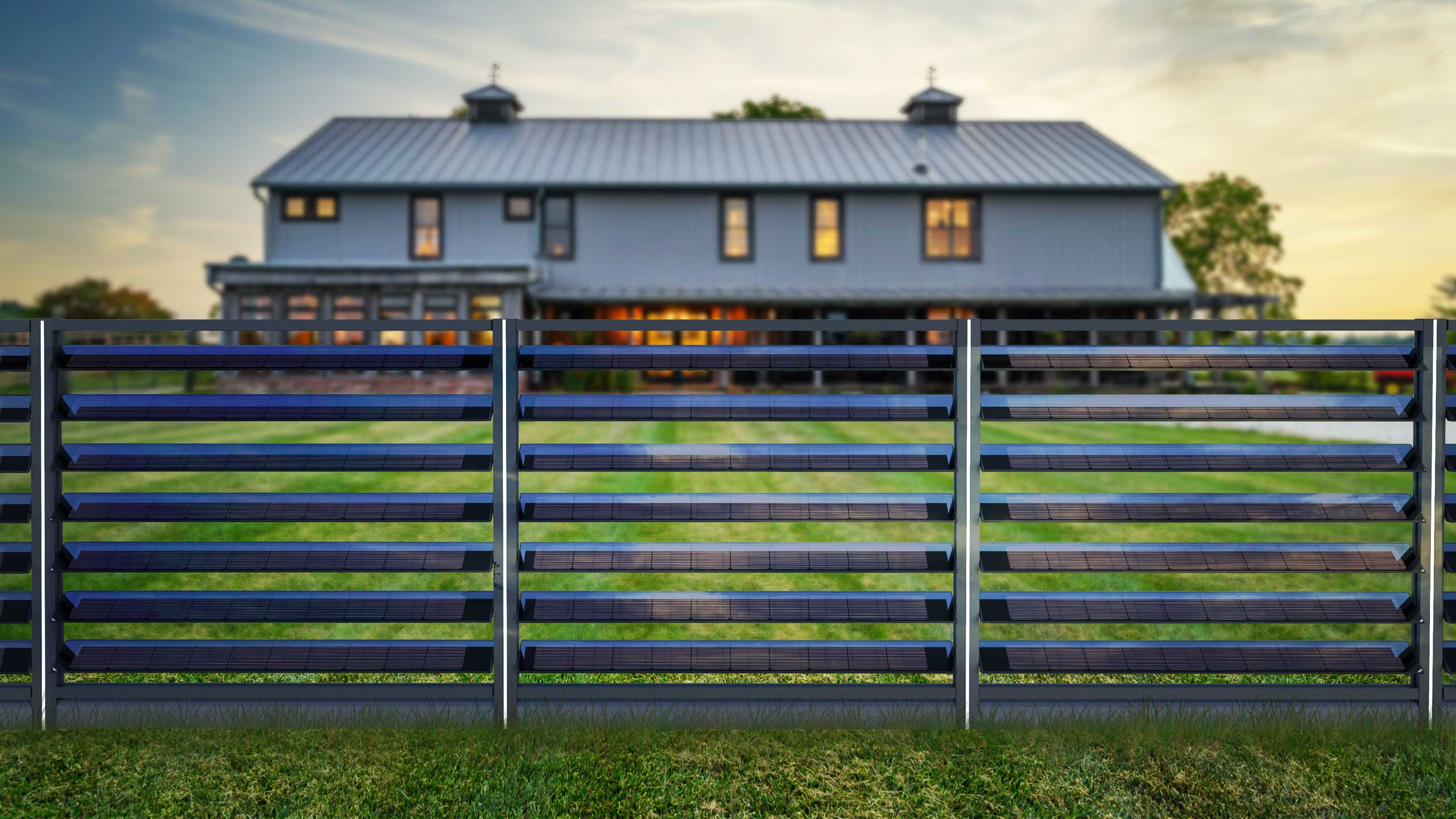 Gallery of Solar Fence and Gates - eBLADE - 1