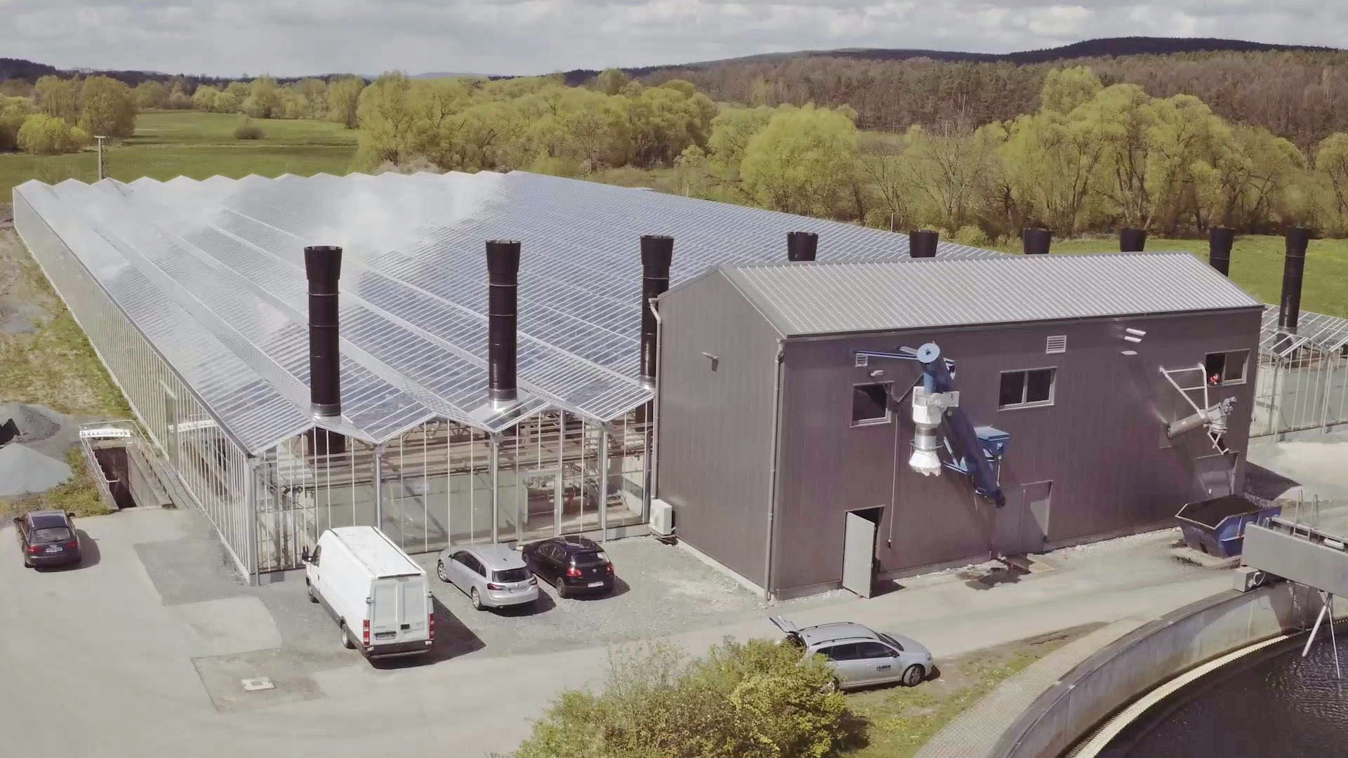 Gallery of Sludge Drying Houses - 4
