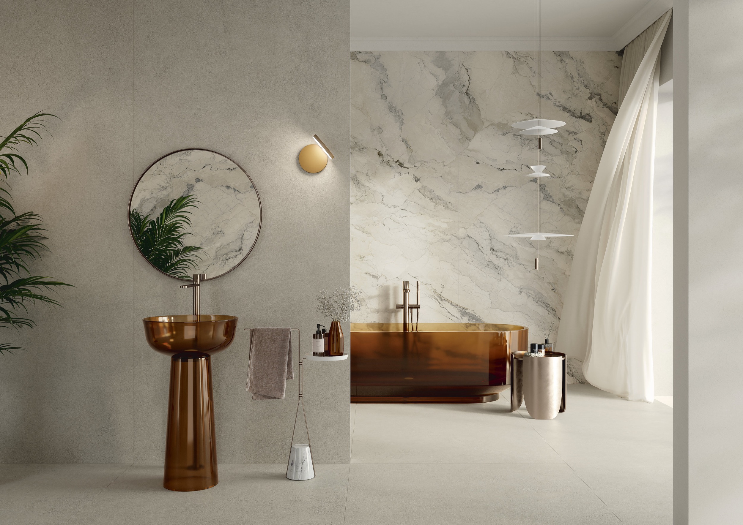 Gallery of Porcelain Ceramic Surfaces - Monochrome - 2