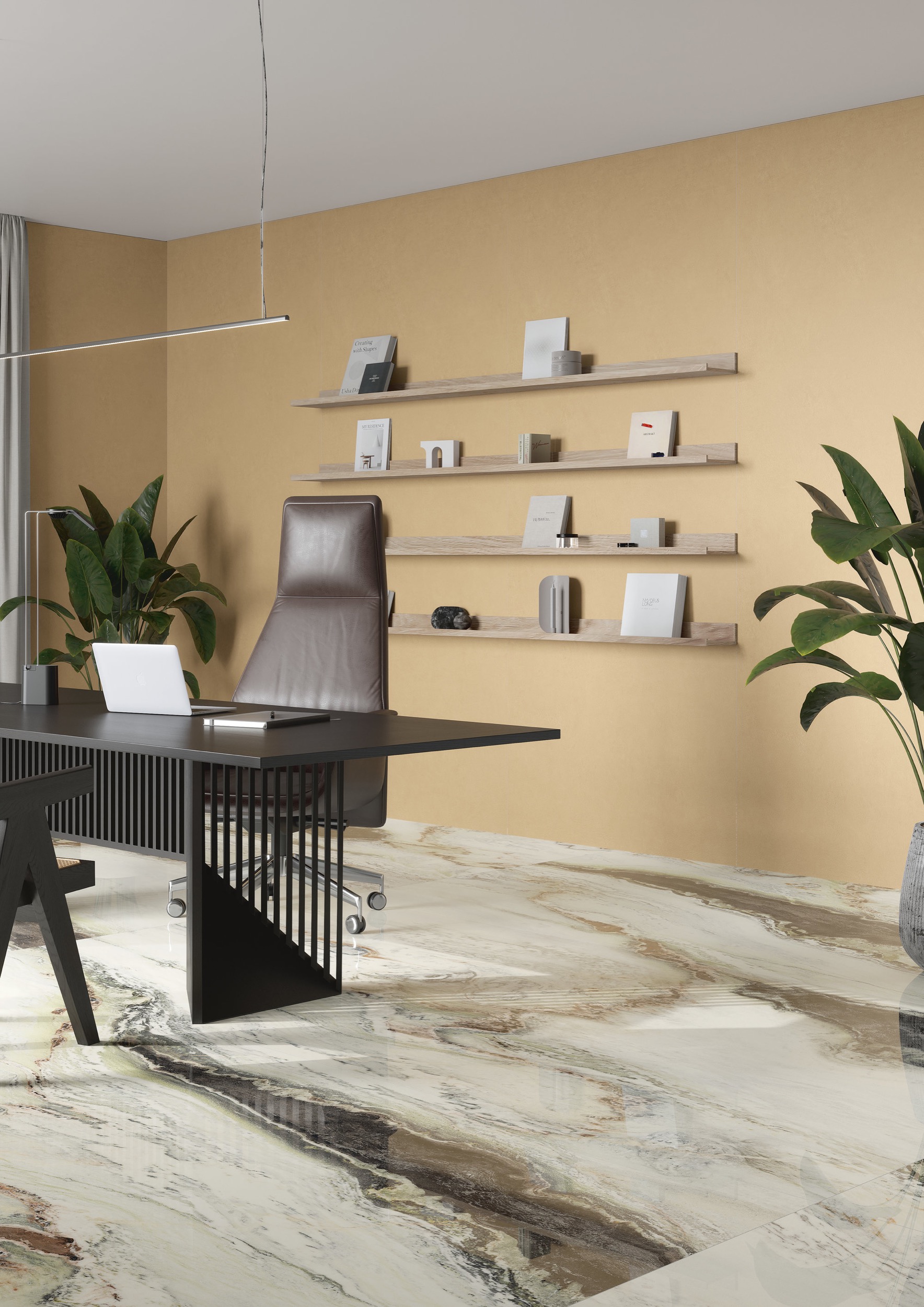 Gallery of Porcelain Ceramic Surfaces - Monochrome - 3