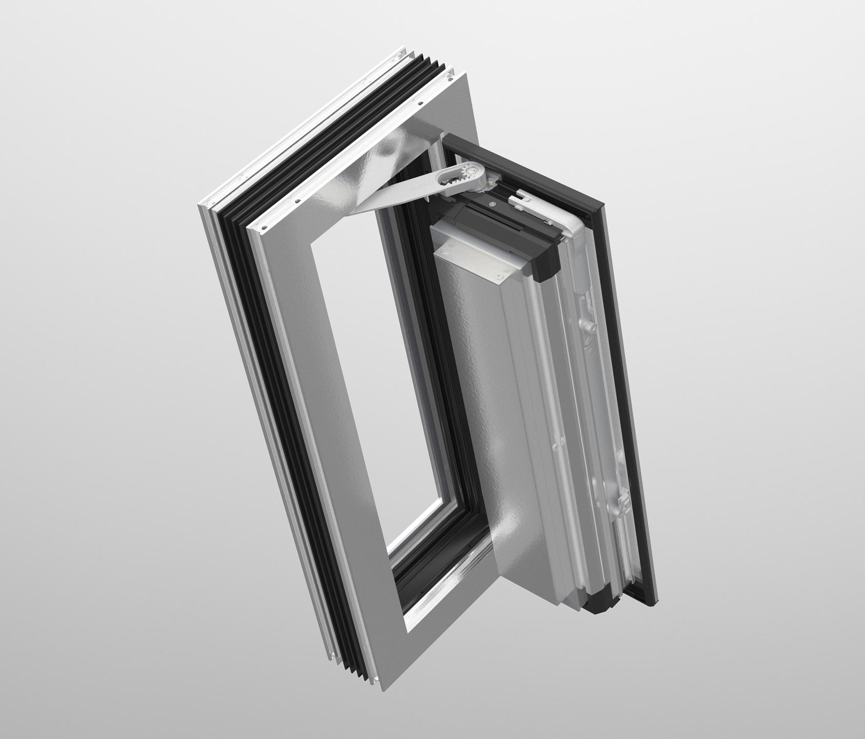 Ventilation Flap - FRAME+ 75/90 LF from RAICO