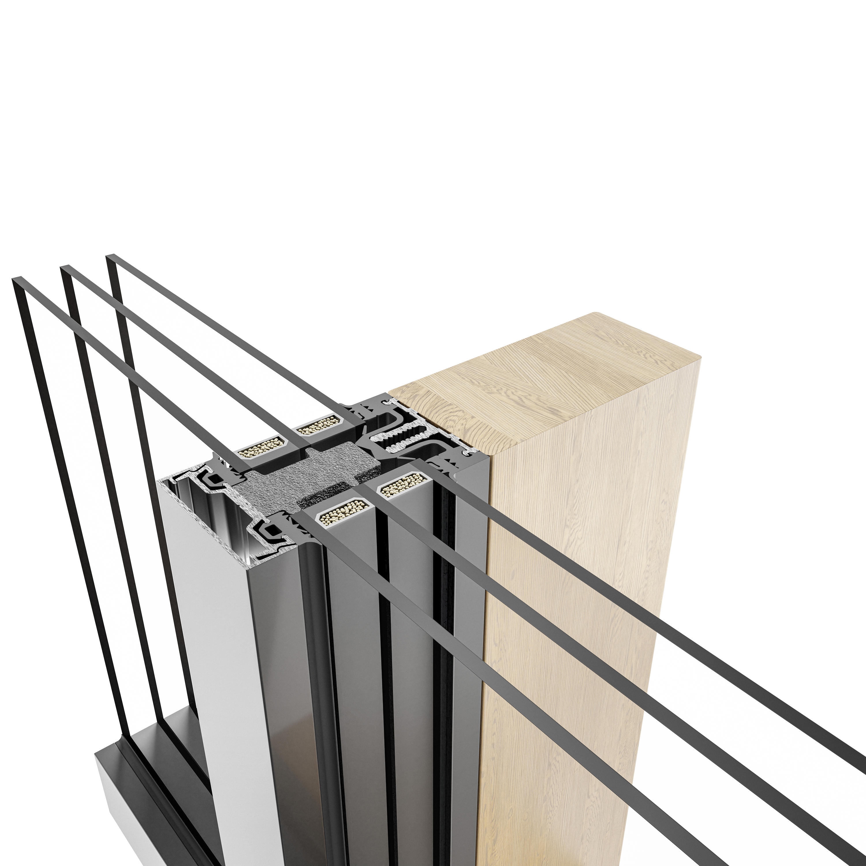 Gallery of Timber Facades & Glass Roofs - THERM+ H-I - 7
