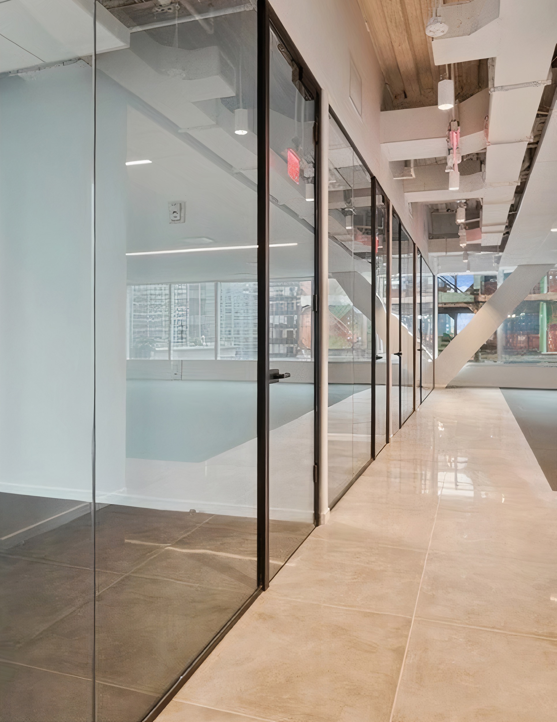Gallery of Interior Glass Fronts - Single Glass Walls - 3