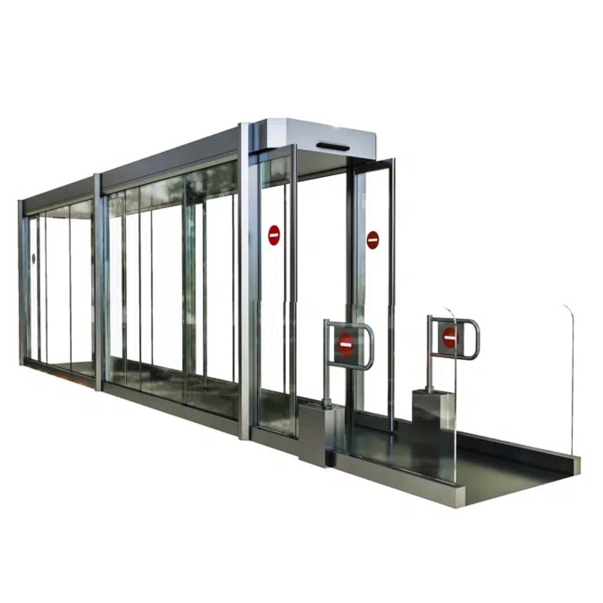 Gallery of Security Entrance Control - Exit Lane Triple - 4