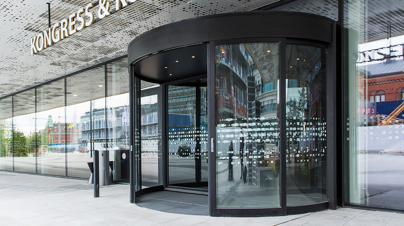 Revolving Doors - RD200 Automatic Revolving Door from ASSA ABLOY
