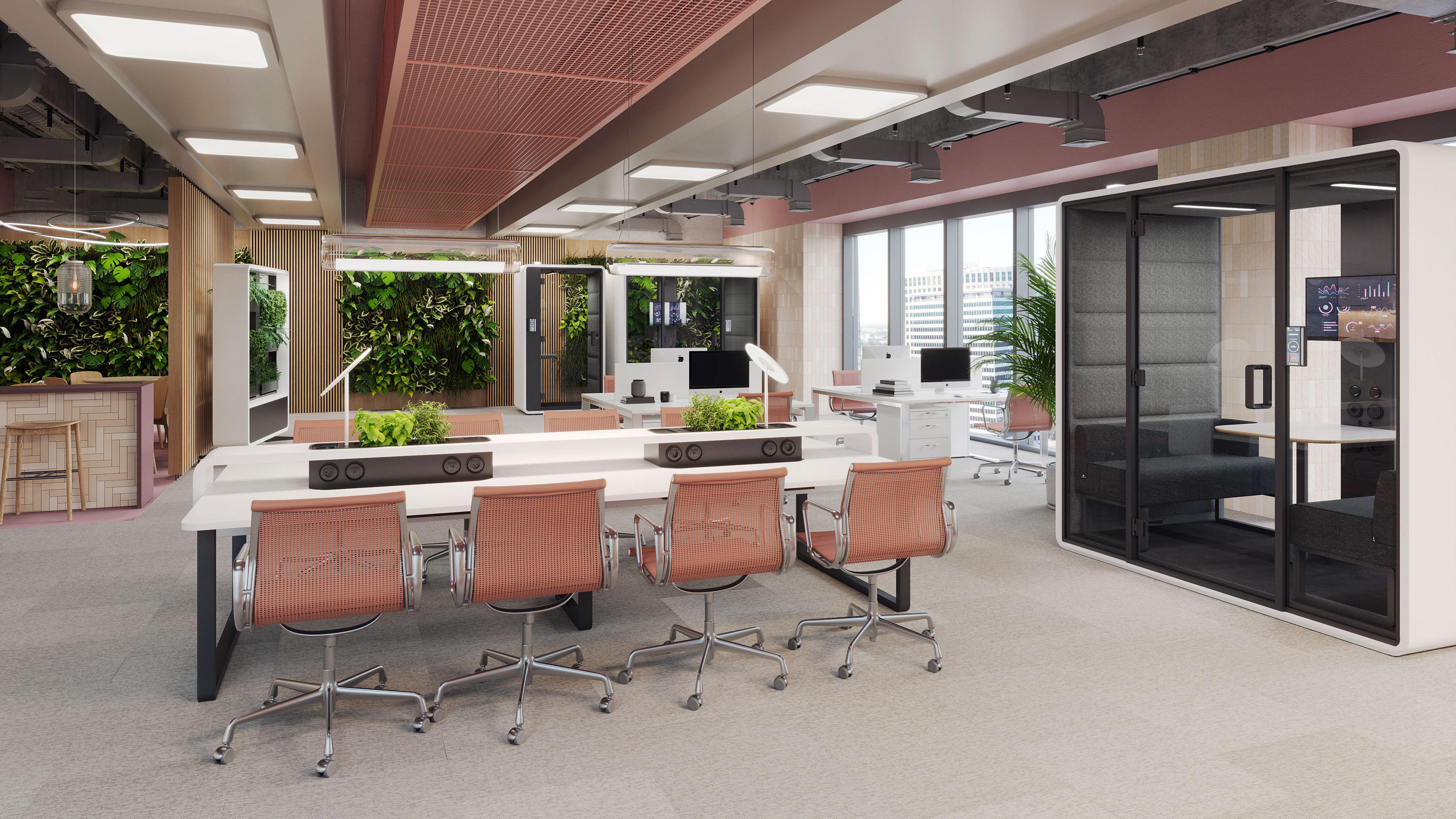 Gallery of Coworking Table - HushSpot - 3