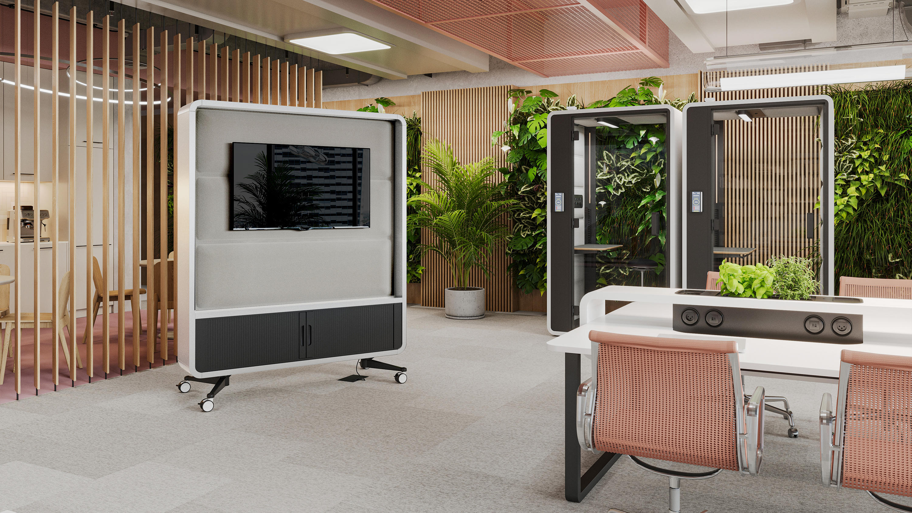 Gallery of Mobile Office Wall - HushWall - 4