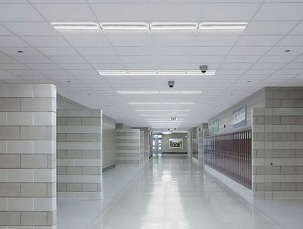 Architectural Center Basket LED Light Troffer from Alcon Lighting®