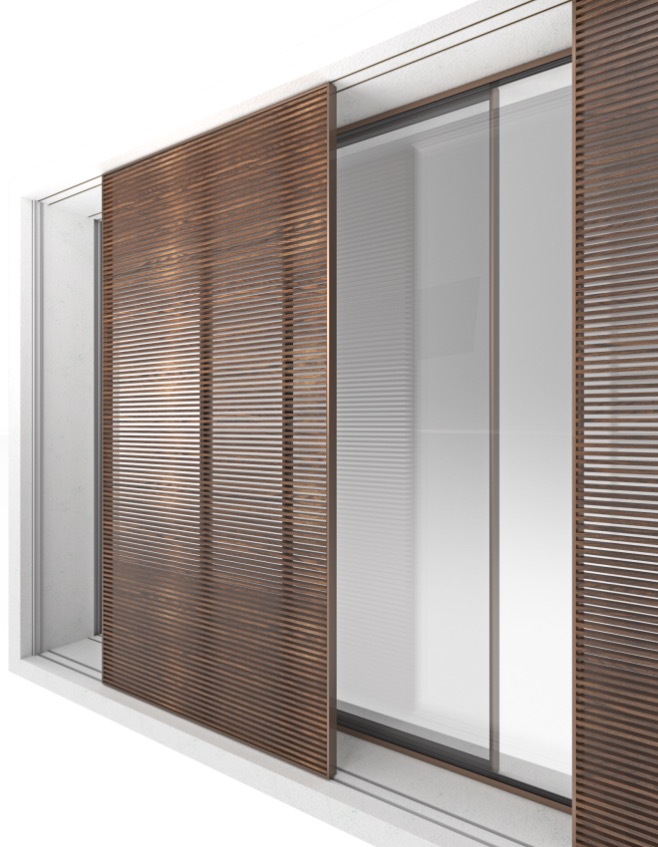 Facade Sliding Shading System – Motion 10500 from Motion Facades