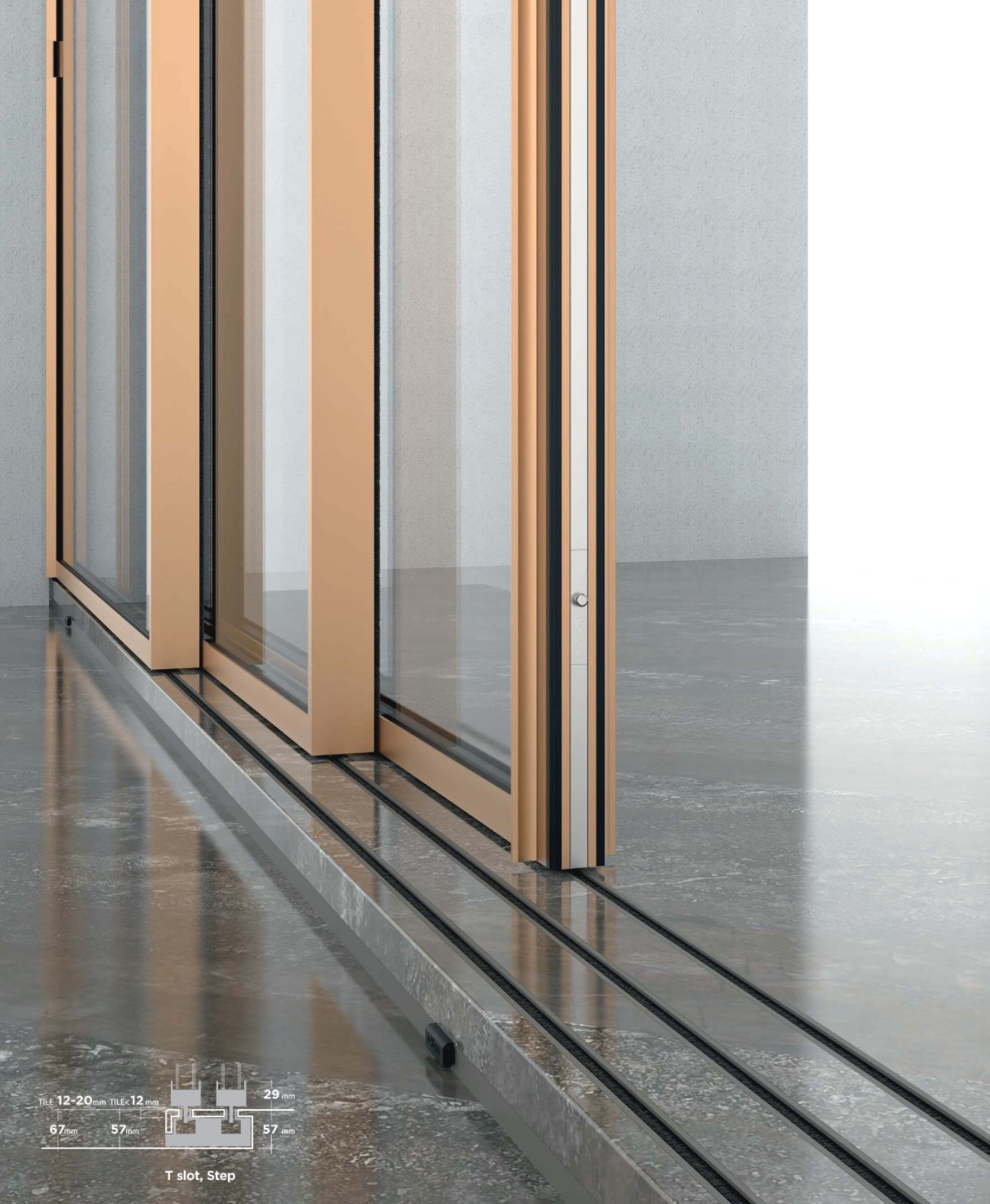 Gallery of Minimal Sliding Door System - Motion 520 - 10