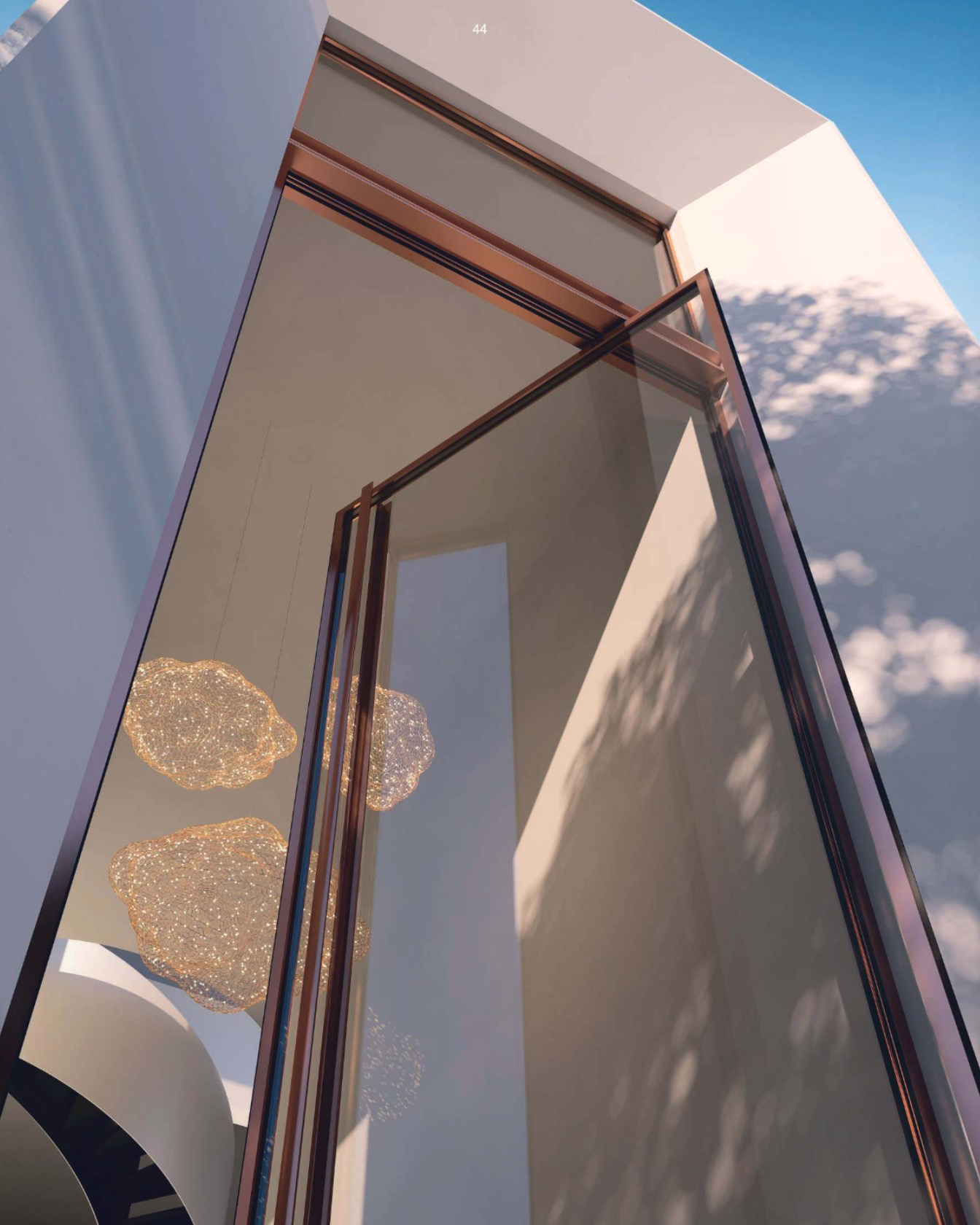 Gallery of Minimal Super Slim Pivot Door System – Motion 11000 - 2