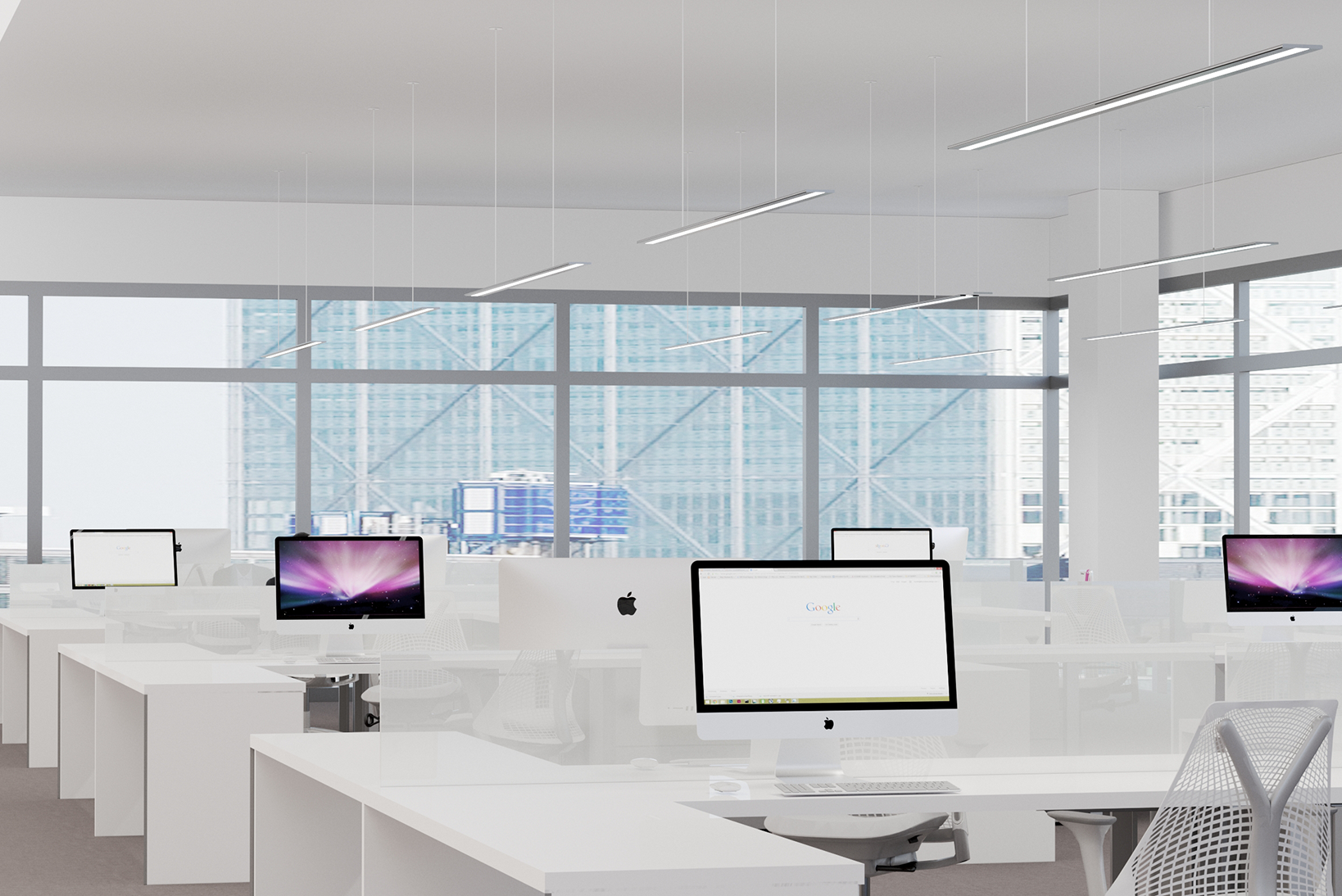 Gallery of Ceiling Cable Lighting System - ZipThree | 707 - 3