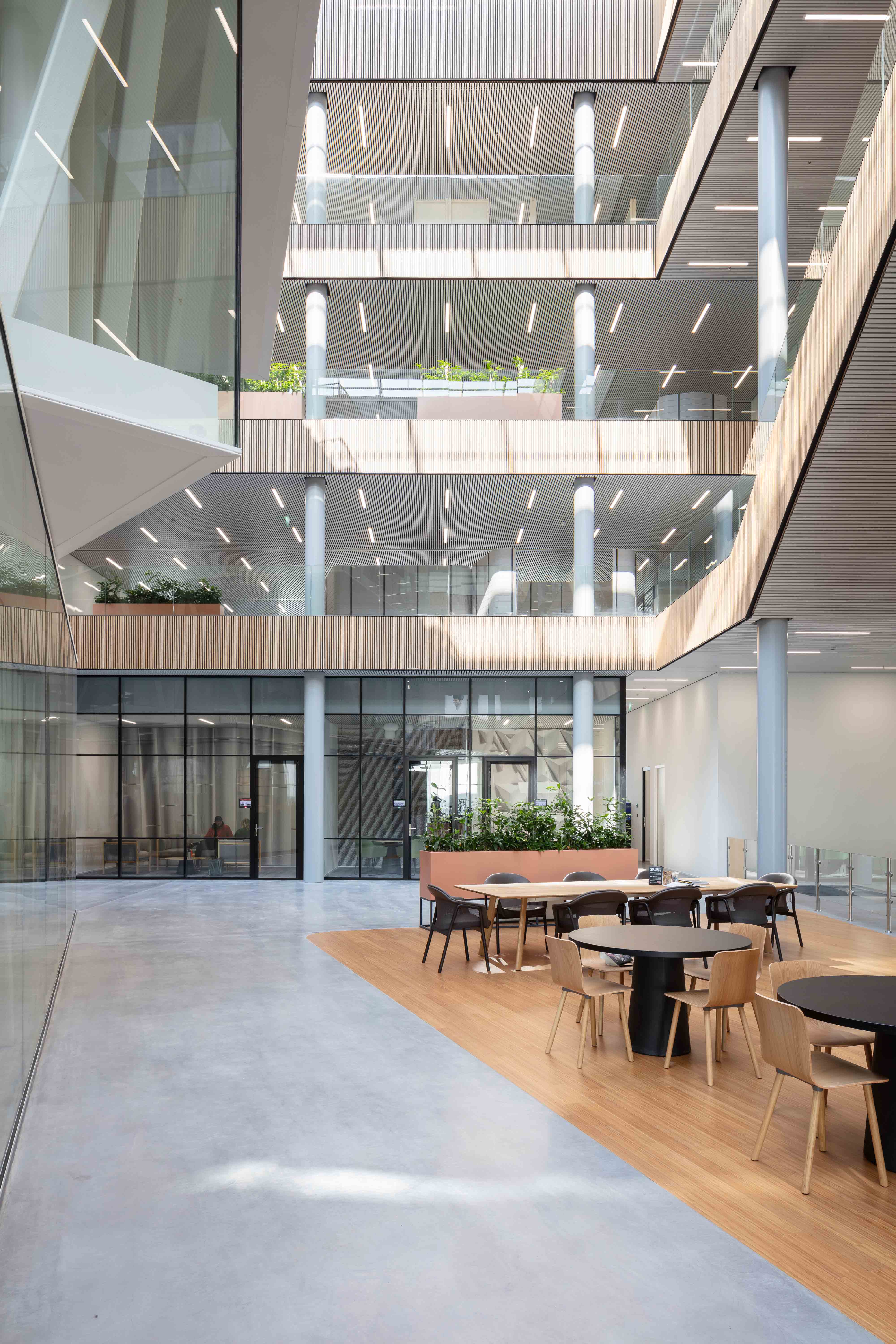 Gallery of Interior Furniture in ASICS Headquarters - 3