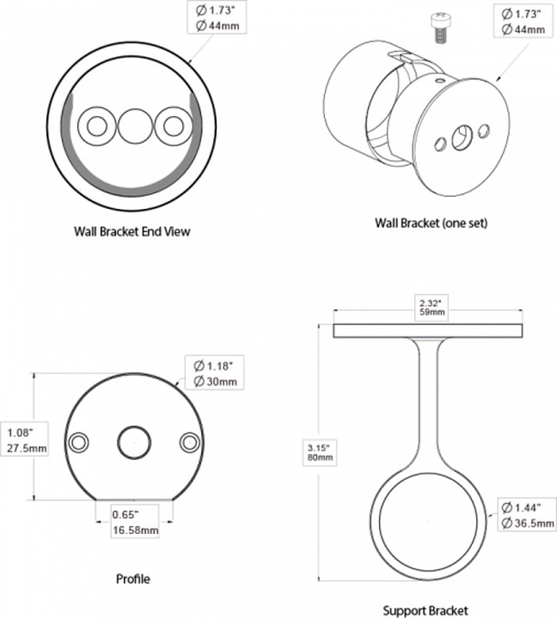 Gallery of Closet Rod Direct LED Light Fixture - 7