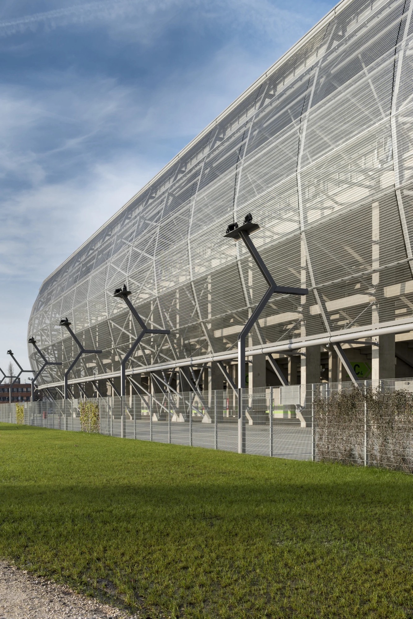 Gallery of Architectural Wire Mesh Model at Stadium FTC - 4