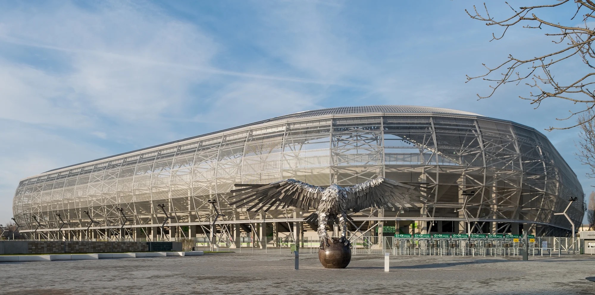 Gallery of Architectural Wire Mesh Model at Stadium FTC - 8