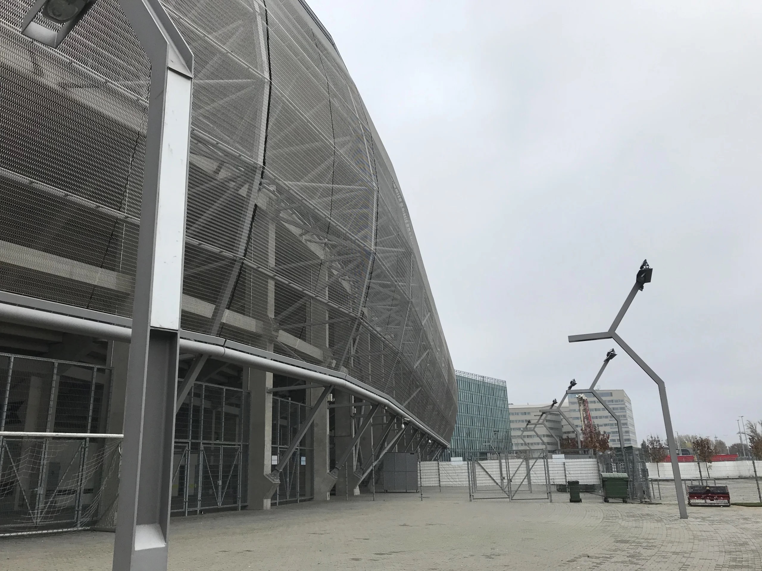 Gallery of Architectural Wire Mesh Model at Stadium FTC - 5