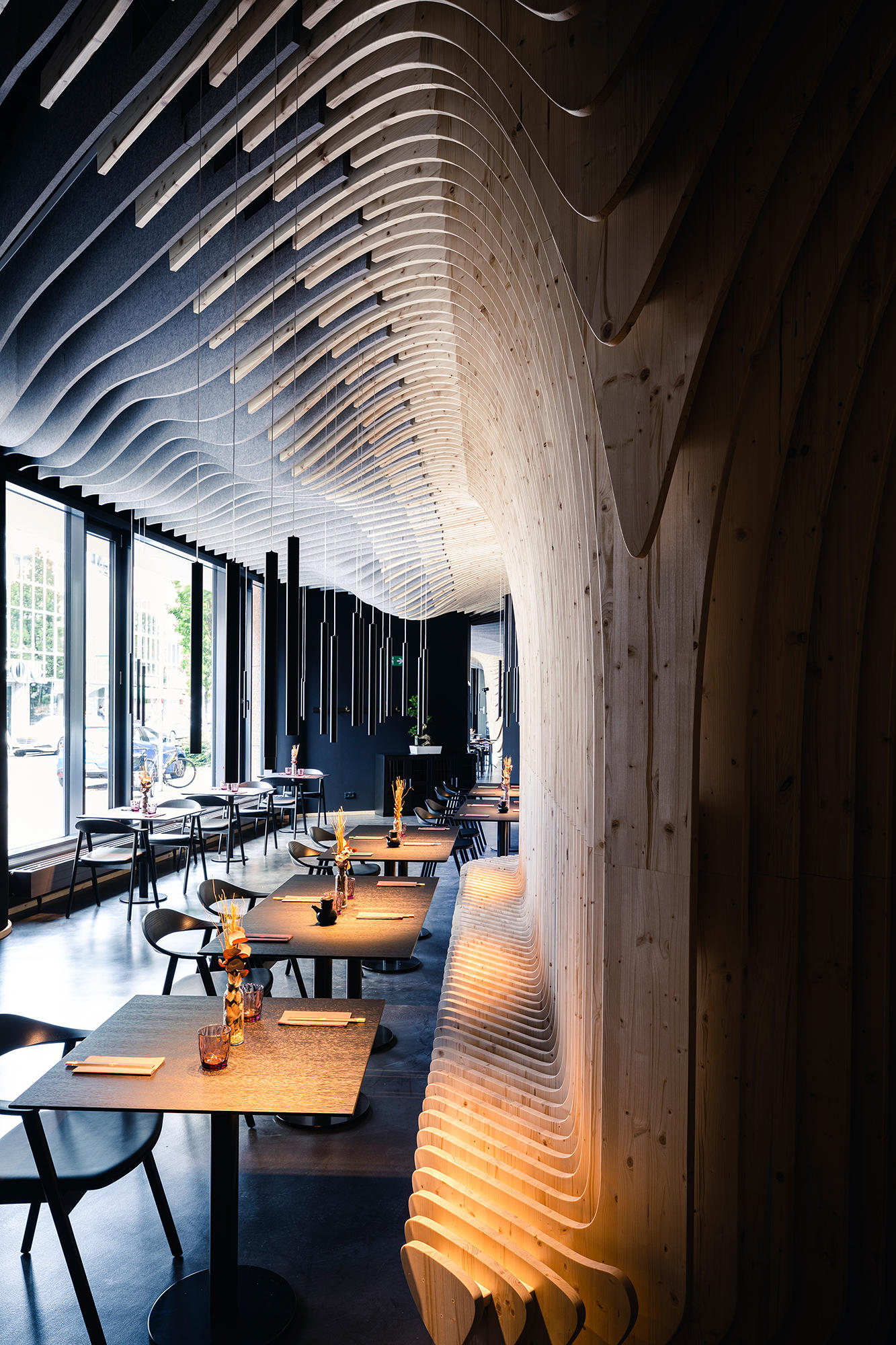 Gallery of Acoustic Ceiling in Fuji Yama Restaurant - 7