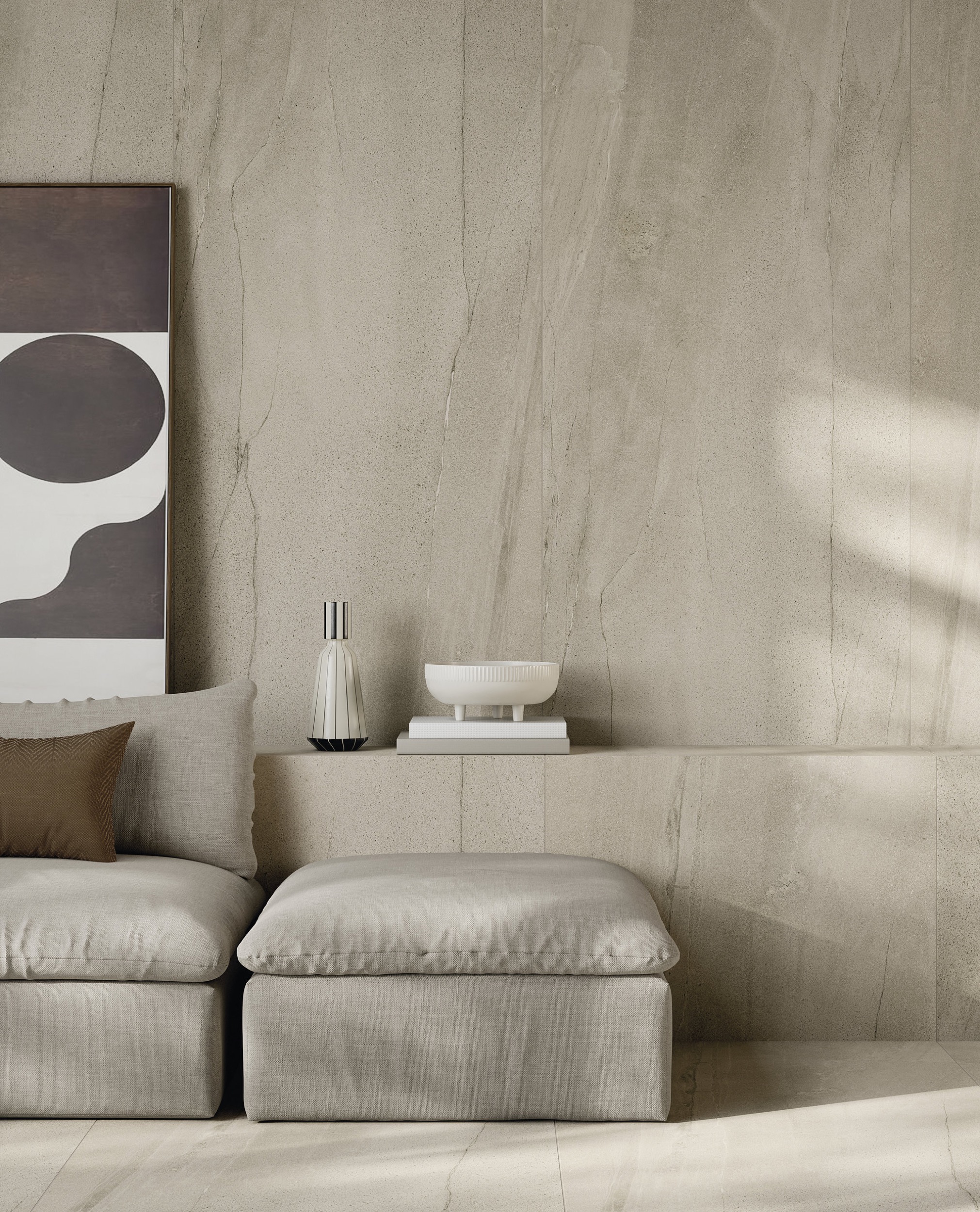 Gallery of Porcelain Floor & Wall Ceramic Surfaces - Stone - 6