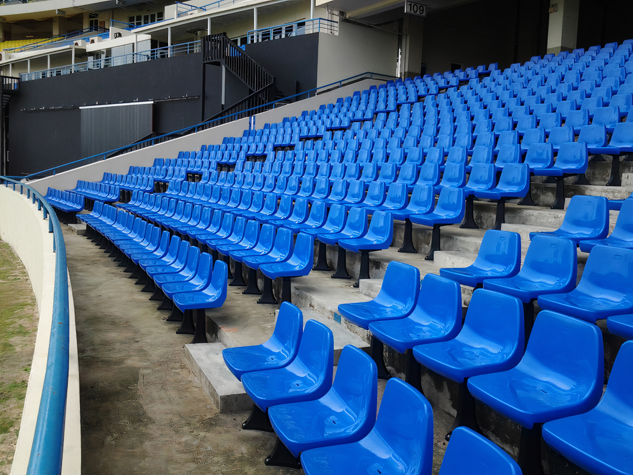 Gallery of Backrest Shell Seats in Queen Elizabeth II Stadium - 3