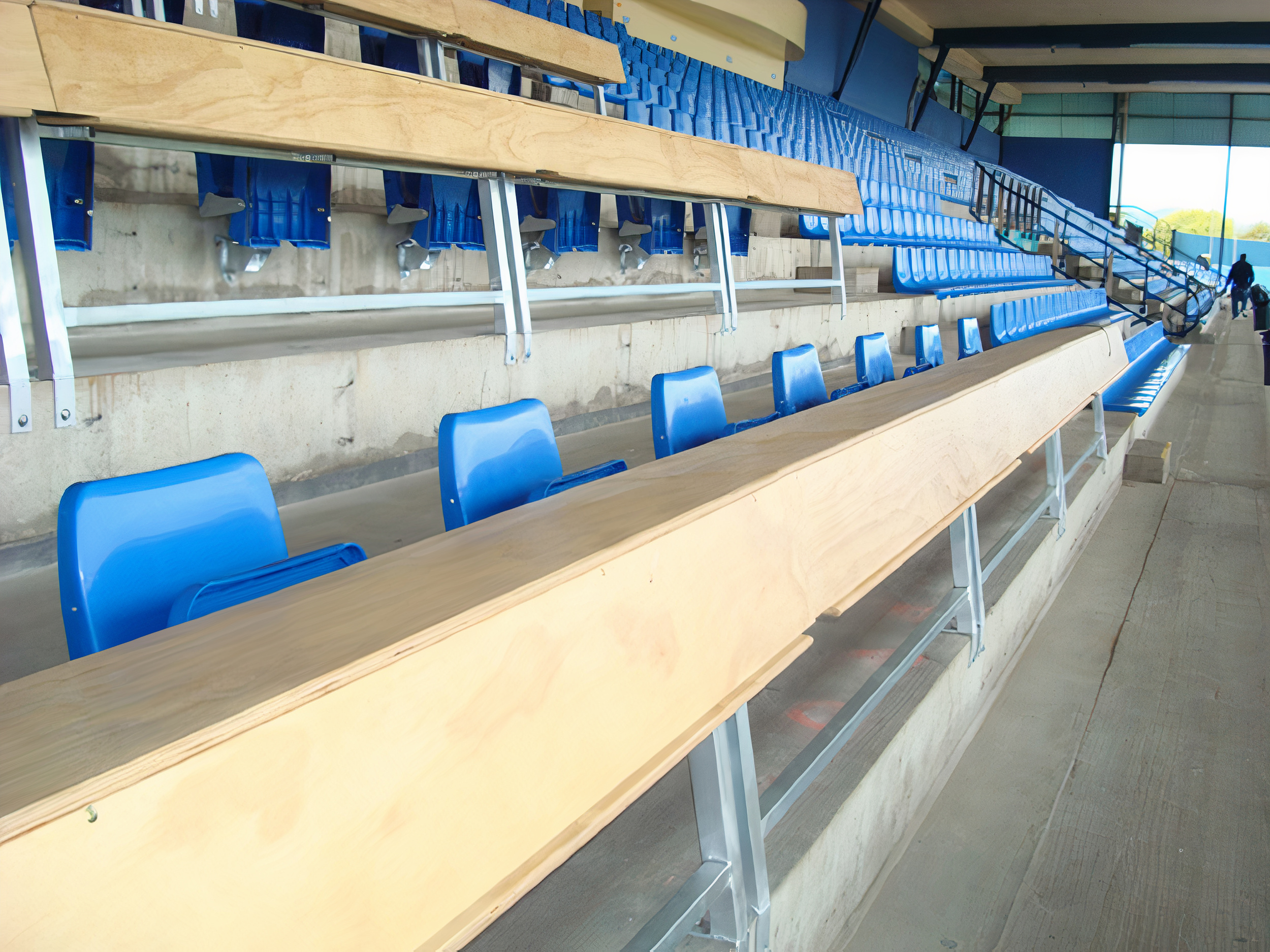 Gallery of Backrest Shell Seats in Queen Elizabeth II Stadium - 2